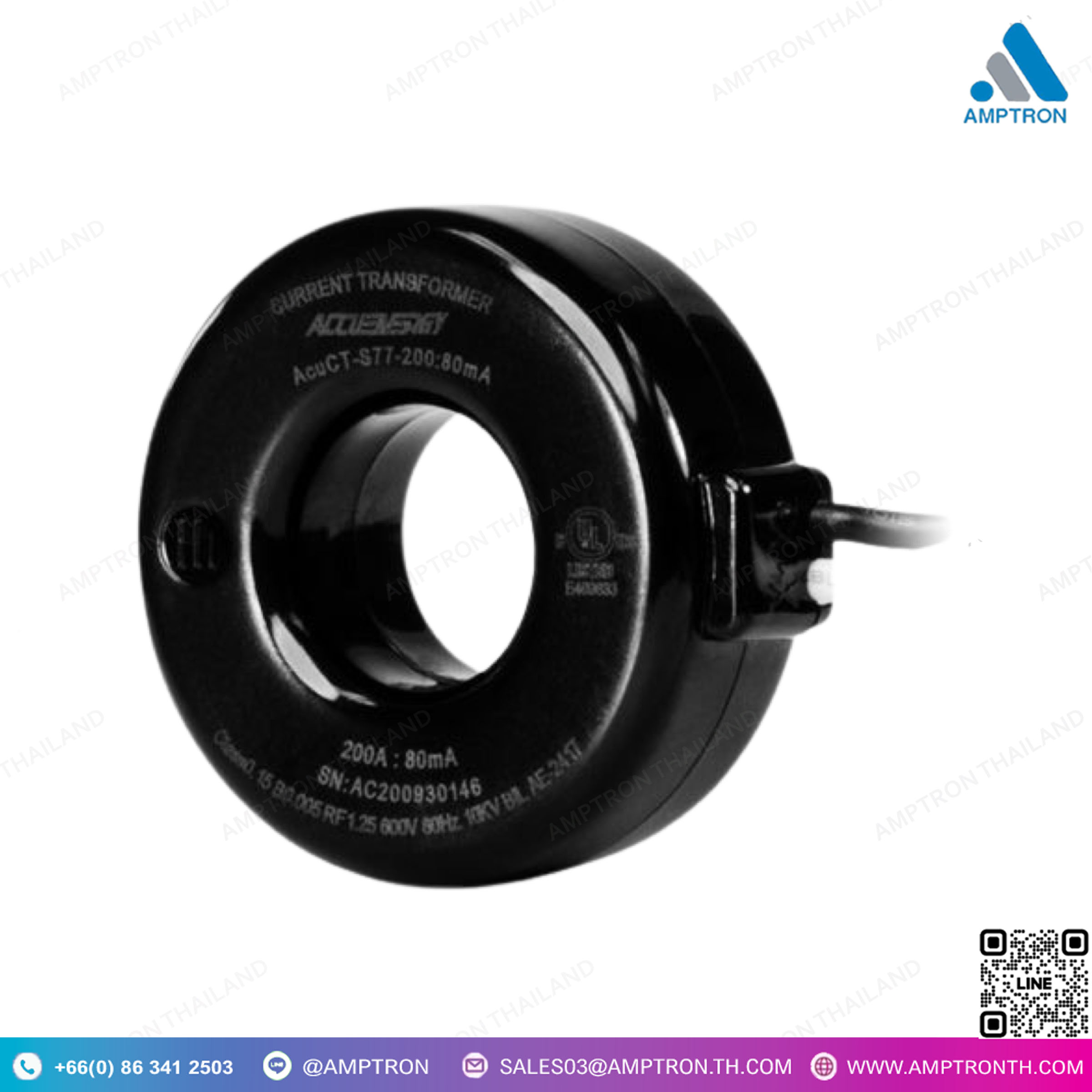 CT หม้อแปลงวัดกระแส Measuring Current Transformer