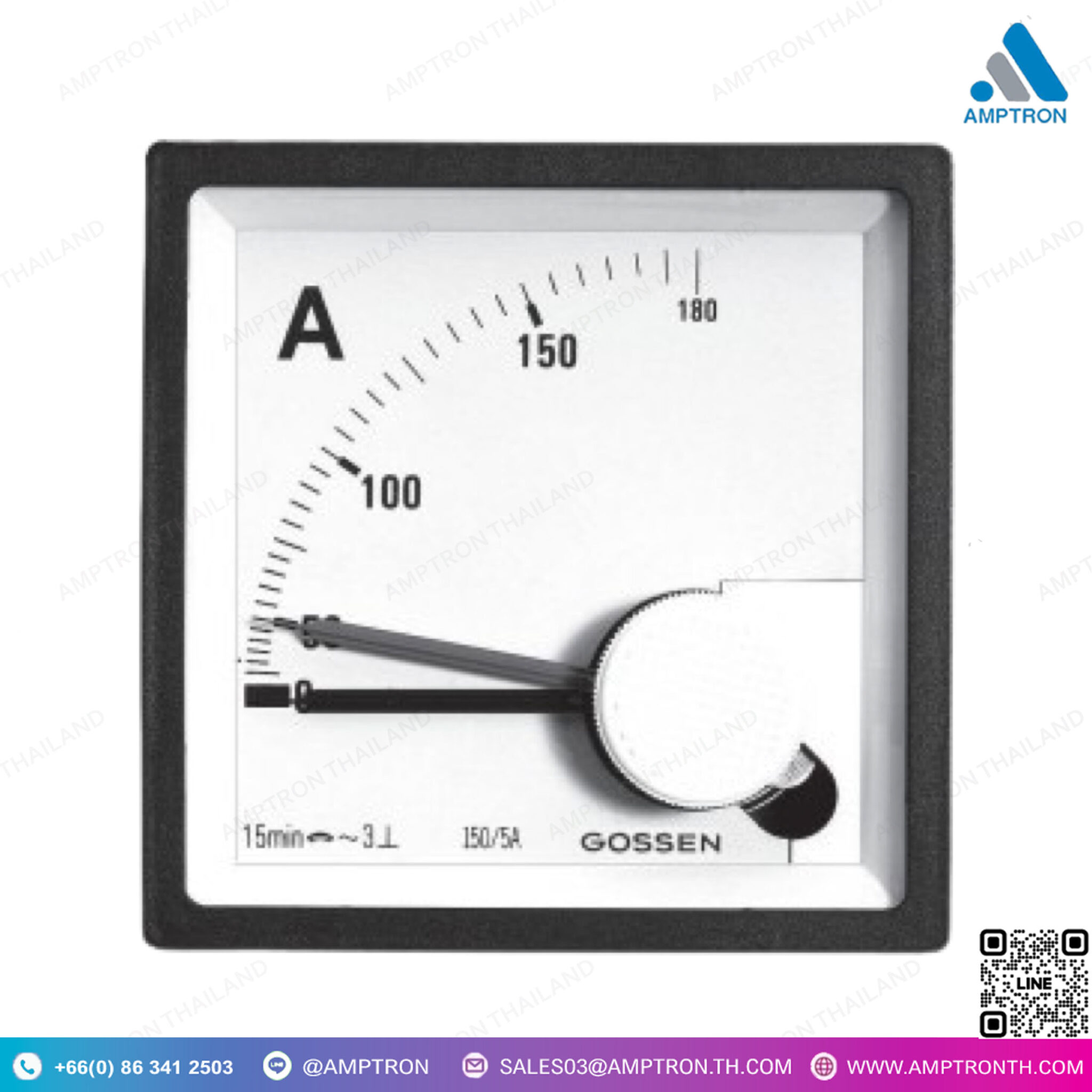 Analog Meter Panel มิเตอร์แบบอนาล็อกสำหรับกระแสสลับ