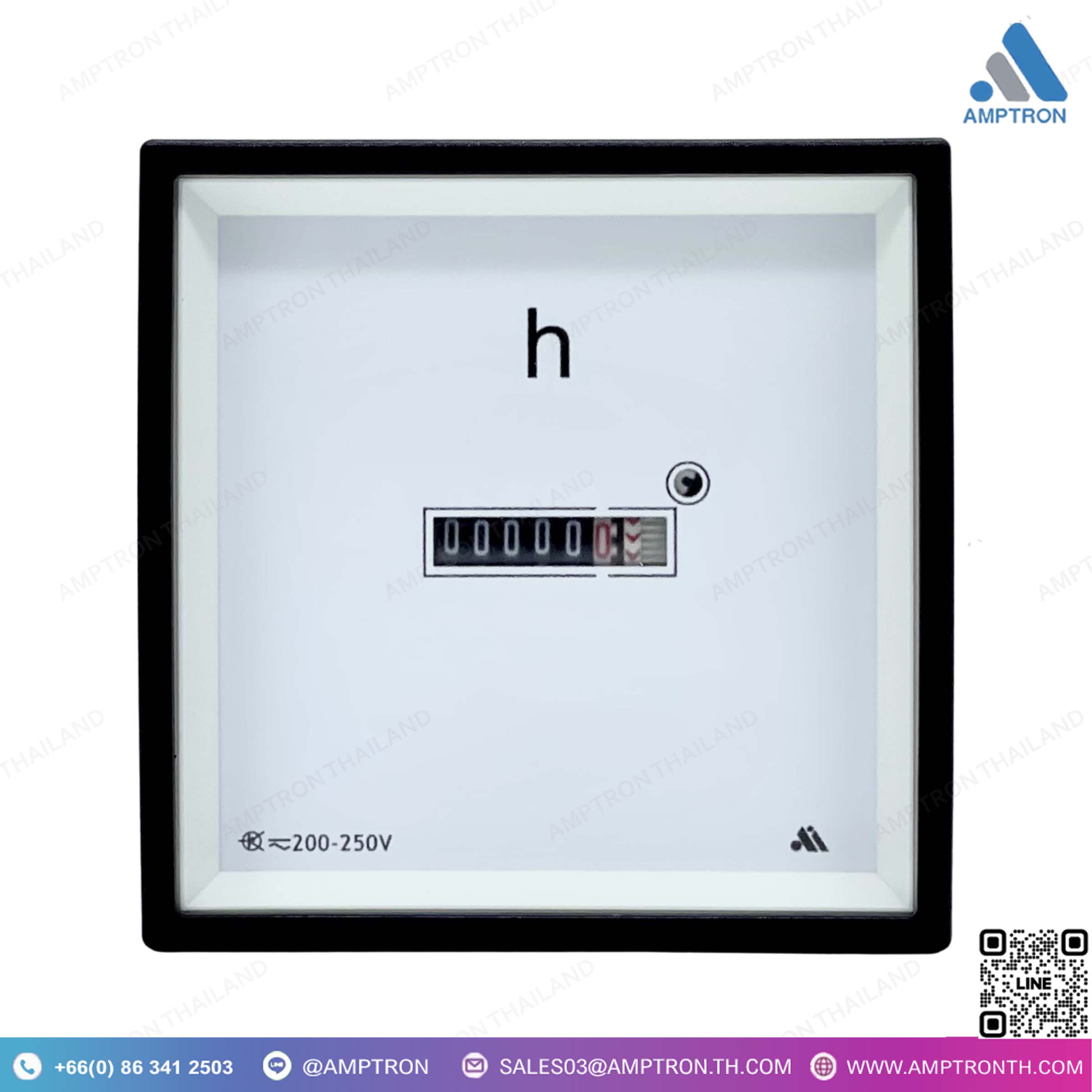 อนาล็อกนับชั่วโมง Hour run meter / Elapsed time