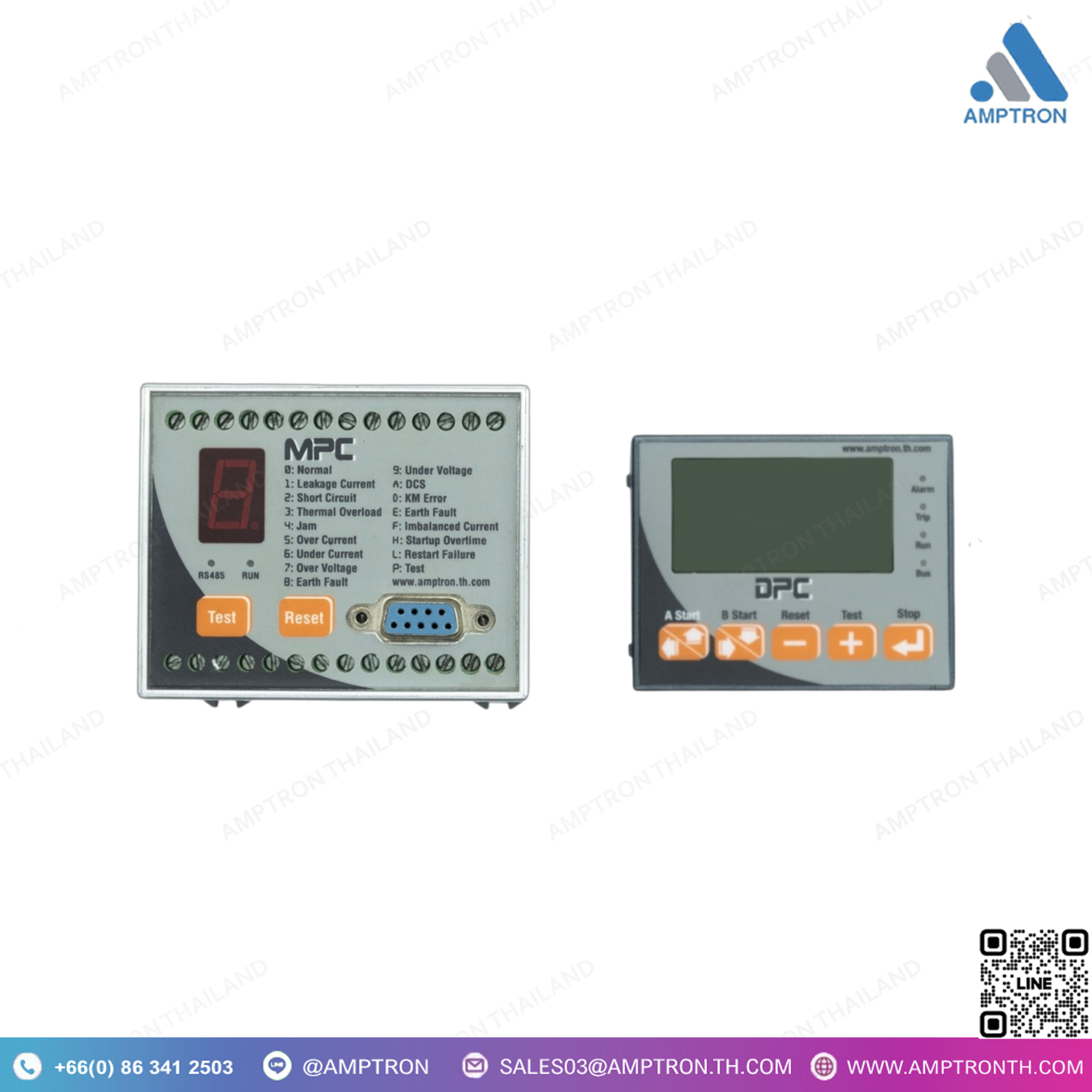 Multifunction Motor Controller : MPC รีเลย์ป้องกันมอเตอร์