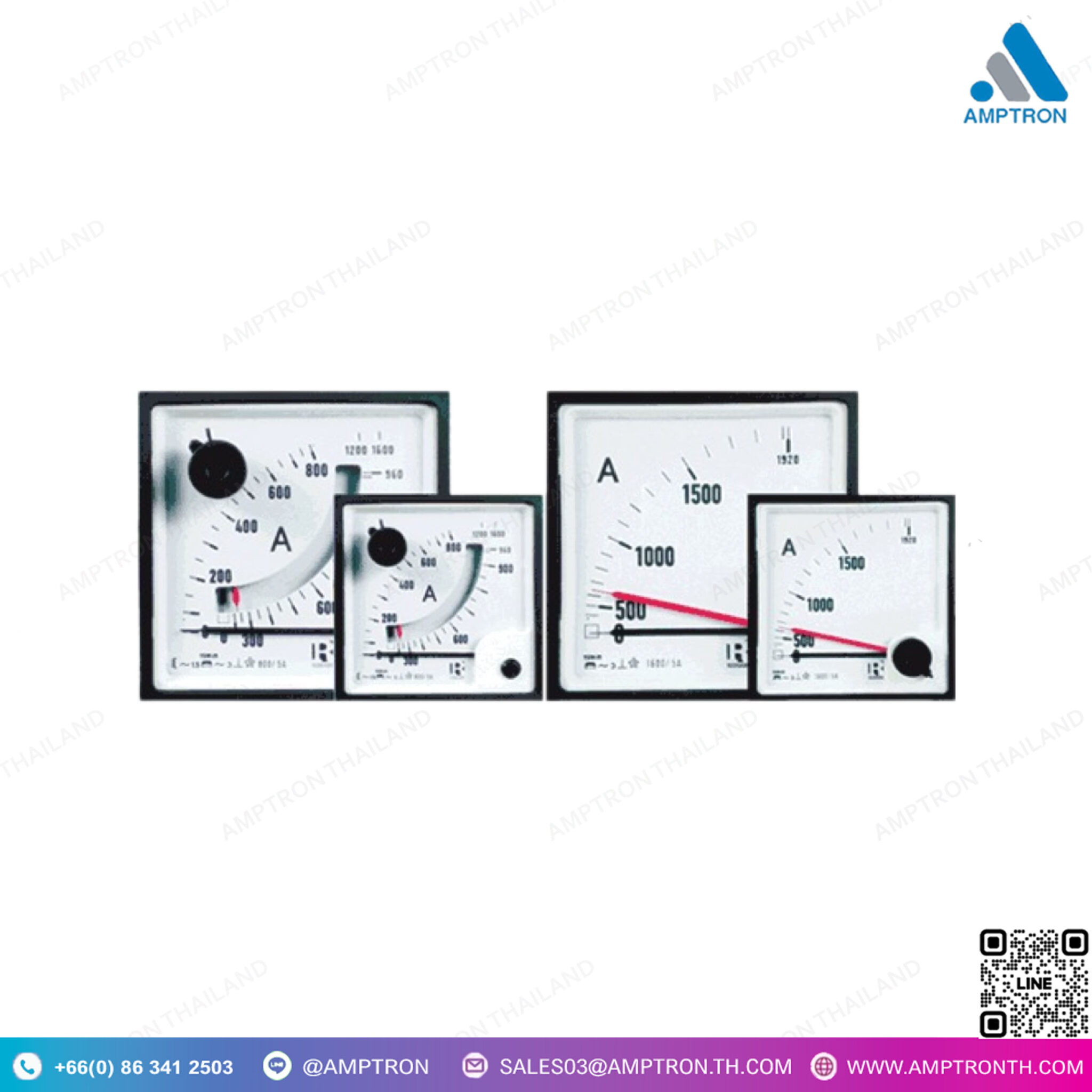 Analog meter Maximum Demand Ammeters 90degree