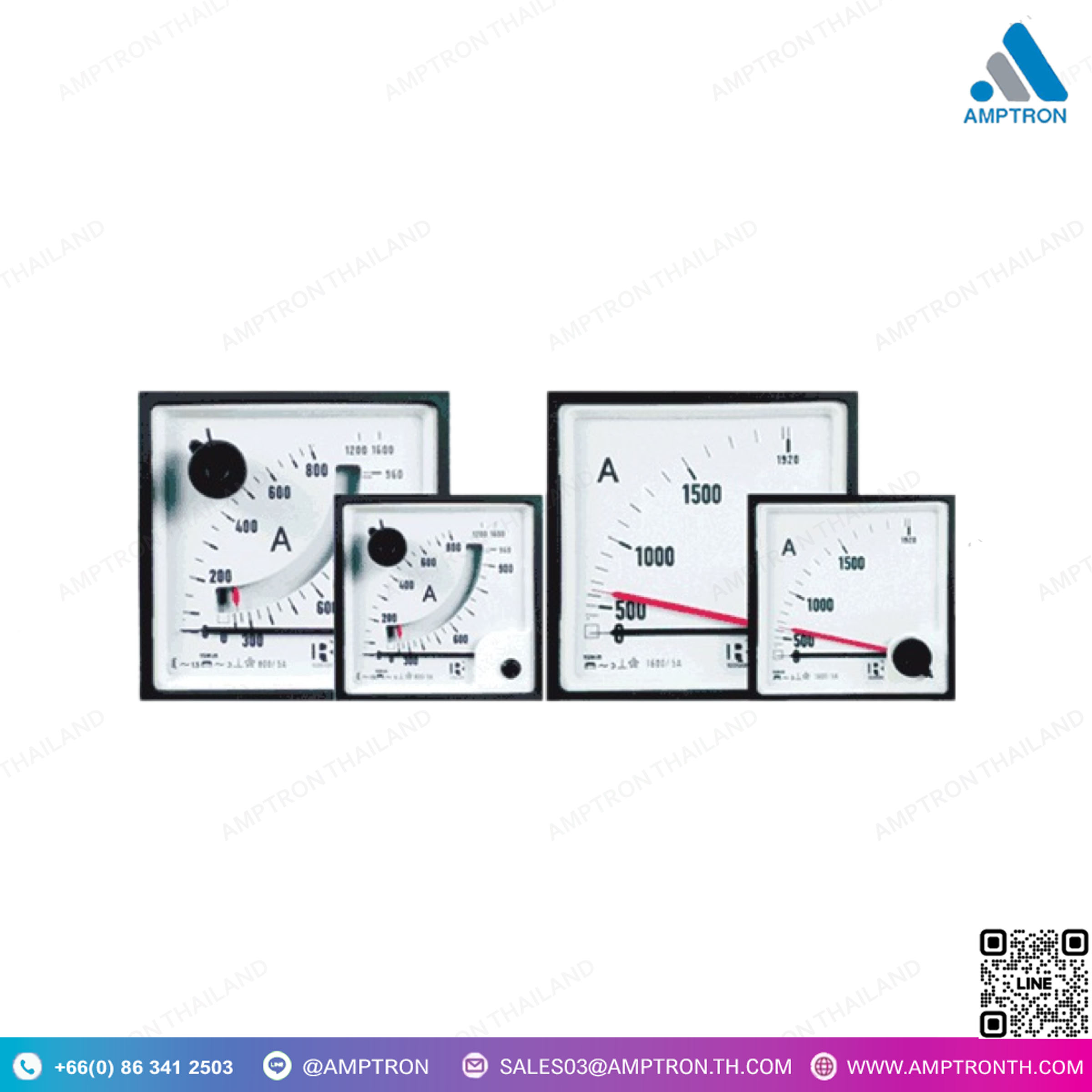 Analog meter Maximum Demand Ammeters 90degree