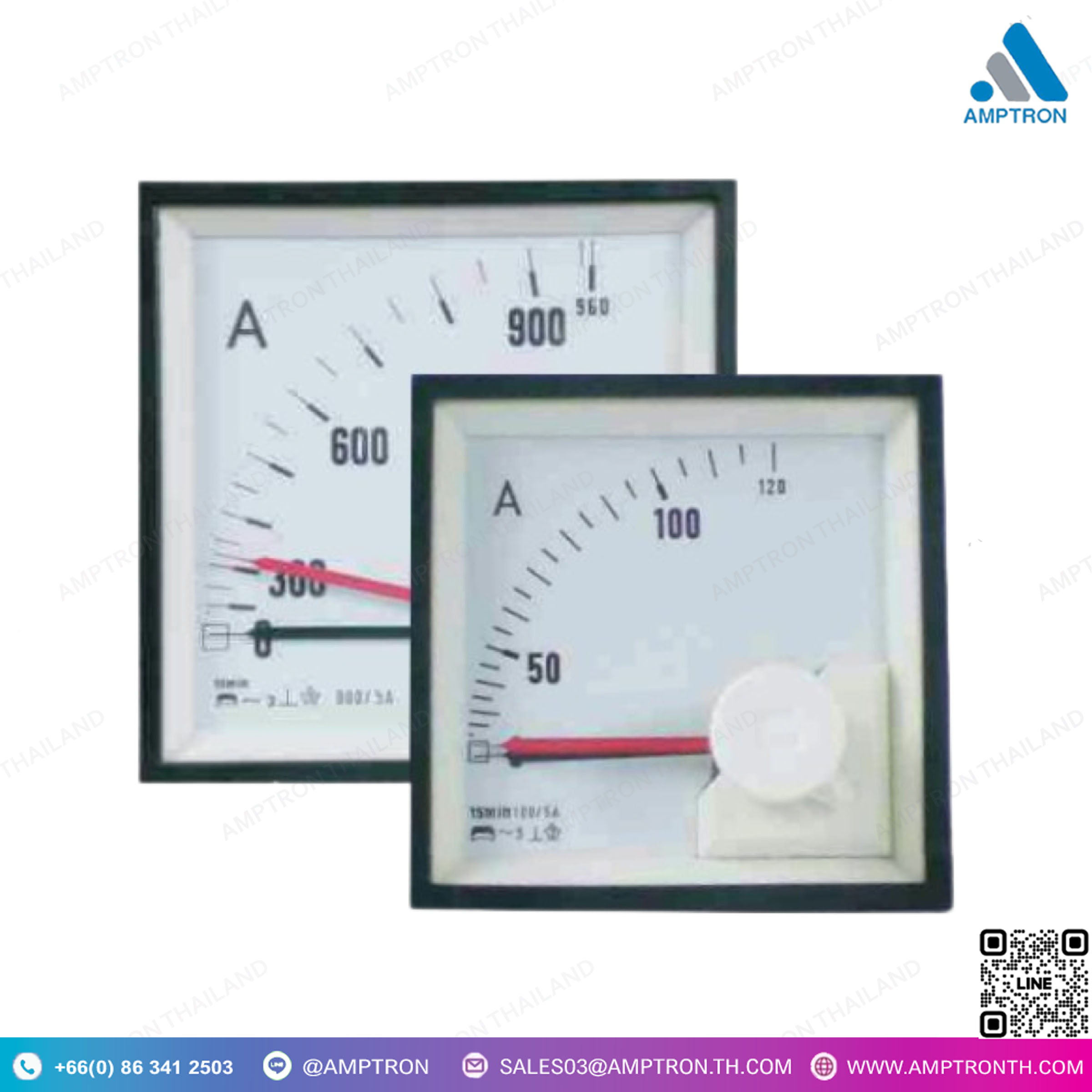 Analog meter Ammeters มิเตอร์อนาล็อกแม็กดีมาน