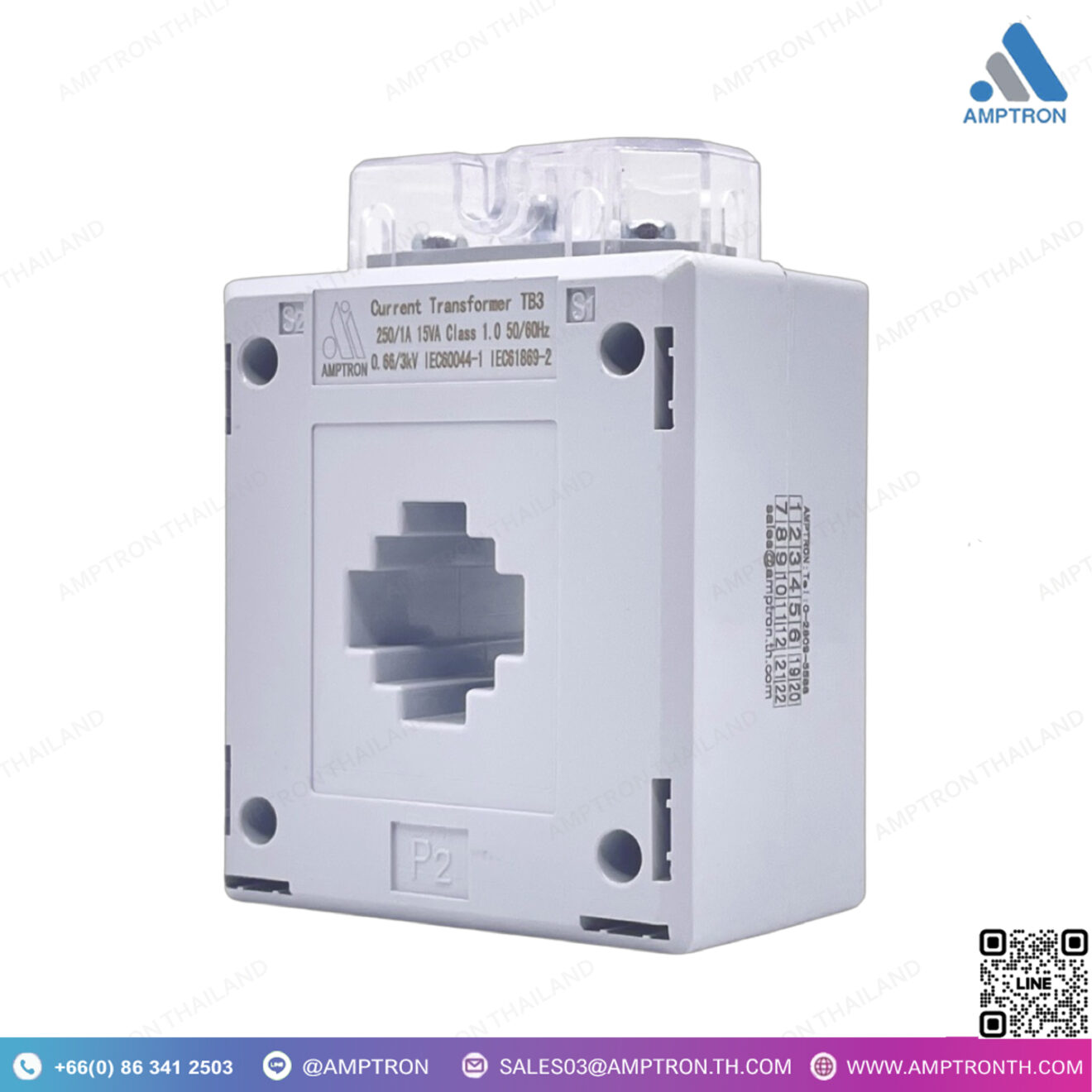 Current Transformer หม้อแปลงวัดกระแสไฟฟ้า รุ่น TB