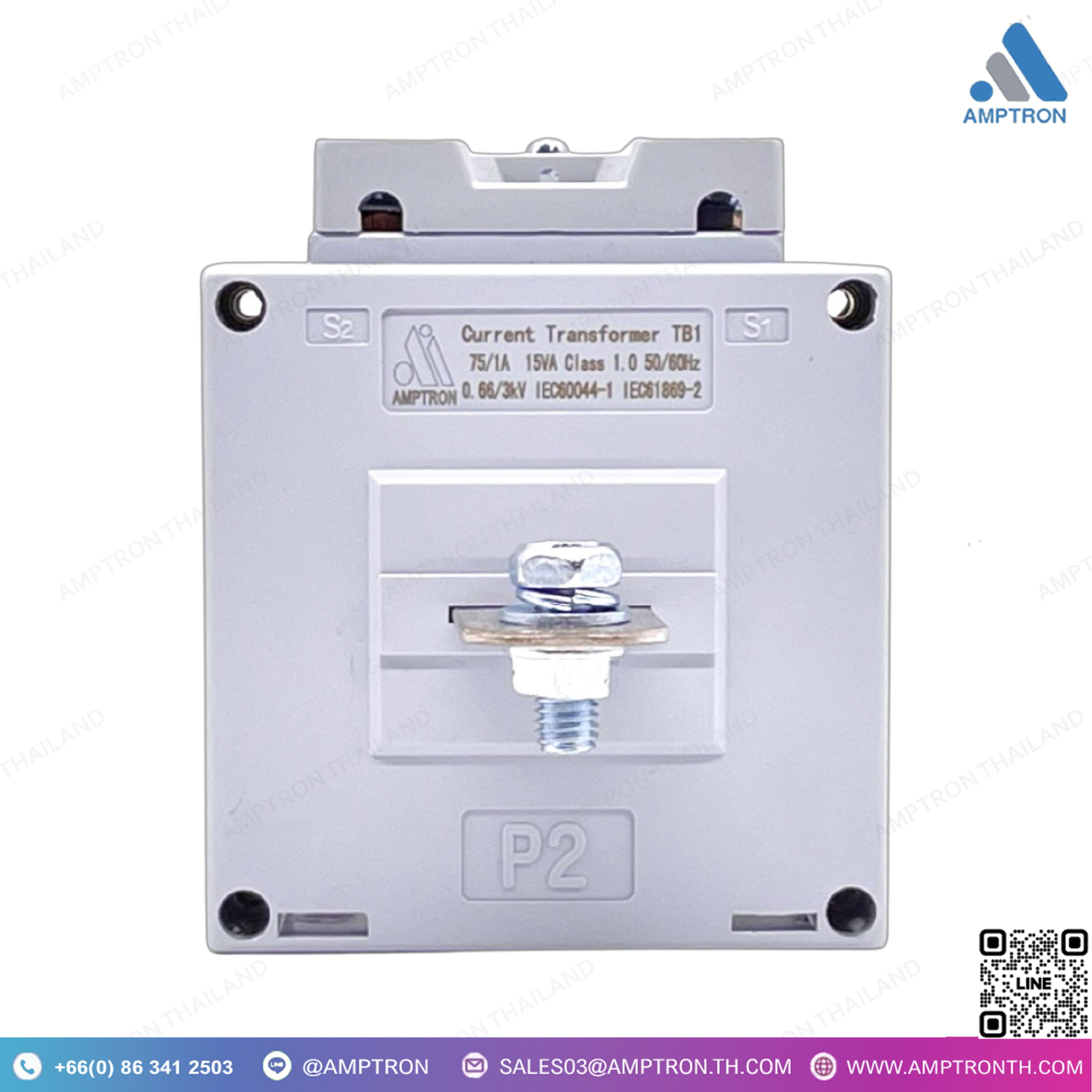 Current Transformer หม้อแปลงวัดกระแสไฟฟ้า รุ่น TB