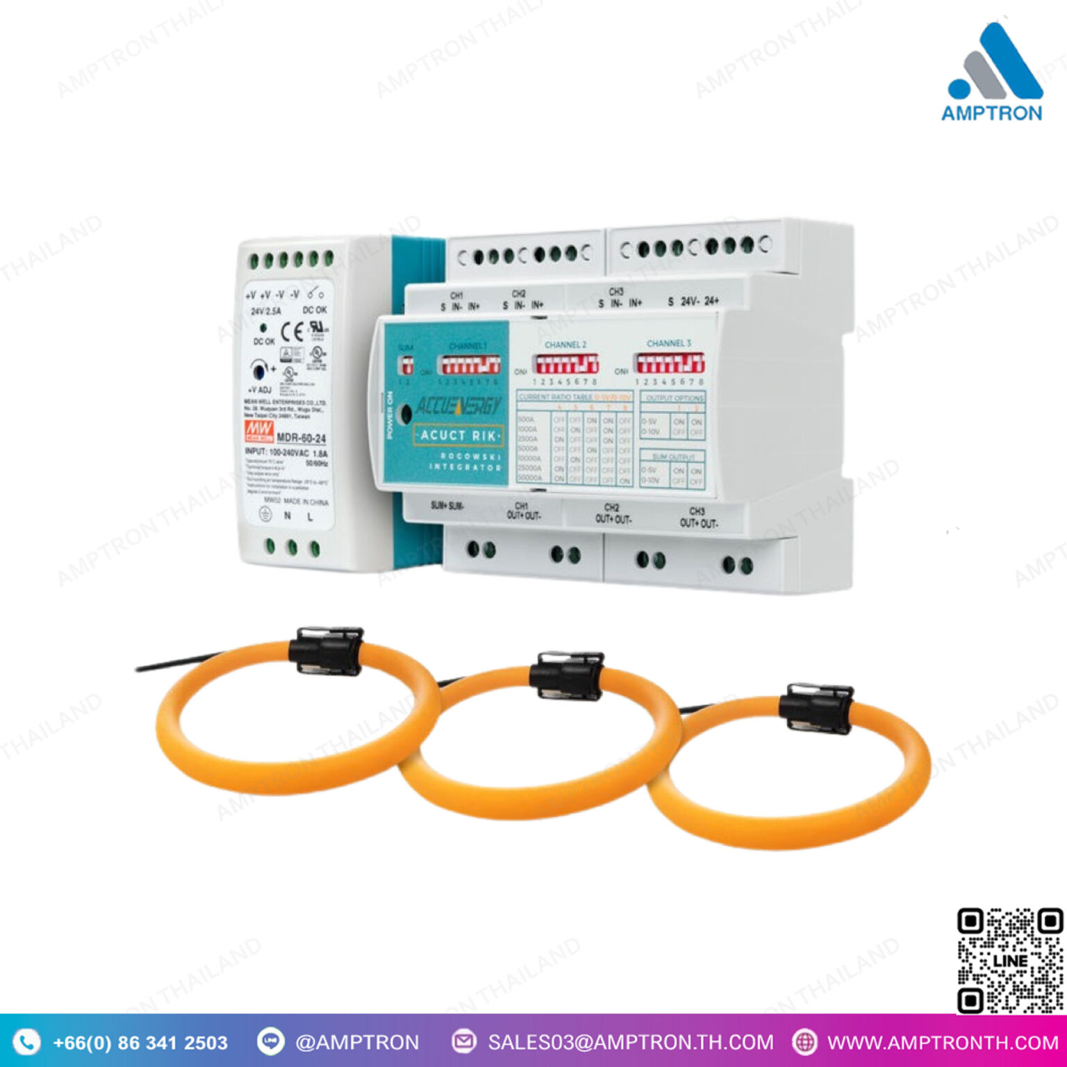 หม้อแปลงกระแสรุ่น-Flexible Current Transformer RIK 333mV