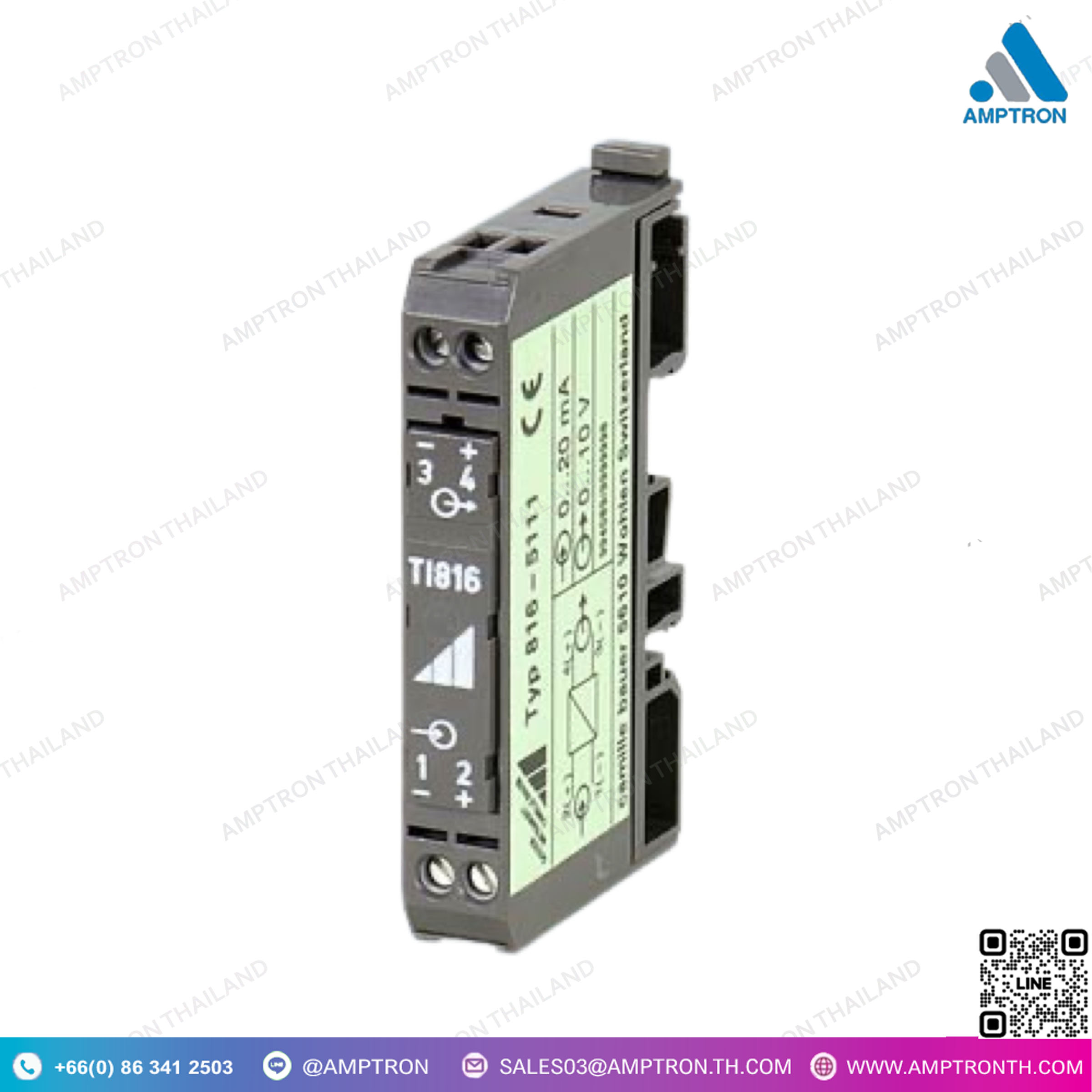SINEAX TI 816 Passive DC Signal Isolator - Amptron Instrument Thailand
