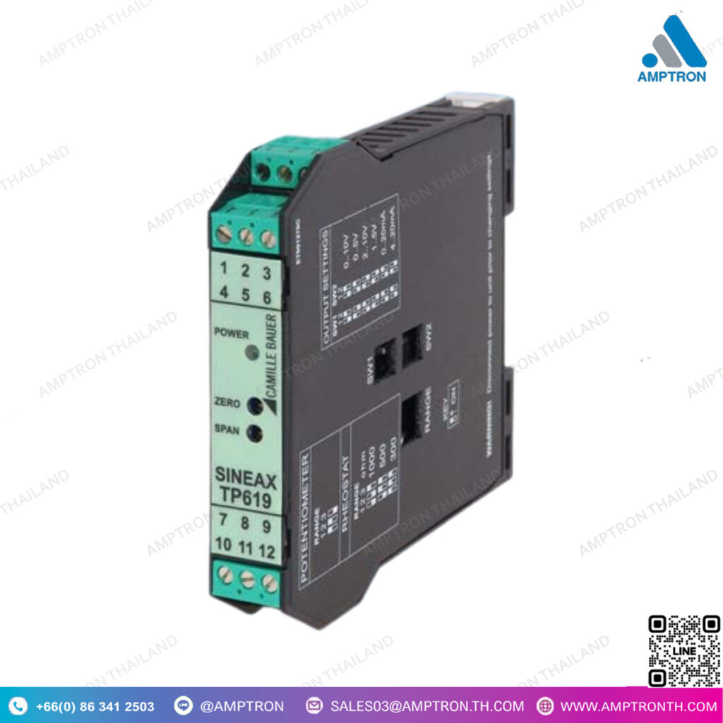 SINEAX TP619 Signal Converter for Potentiometer