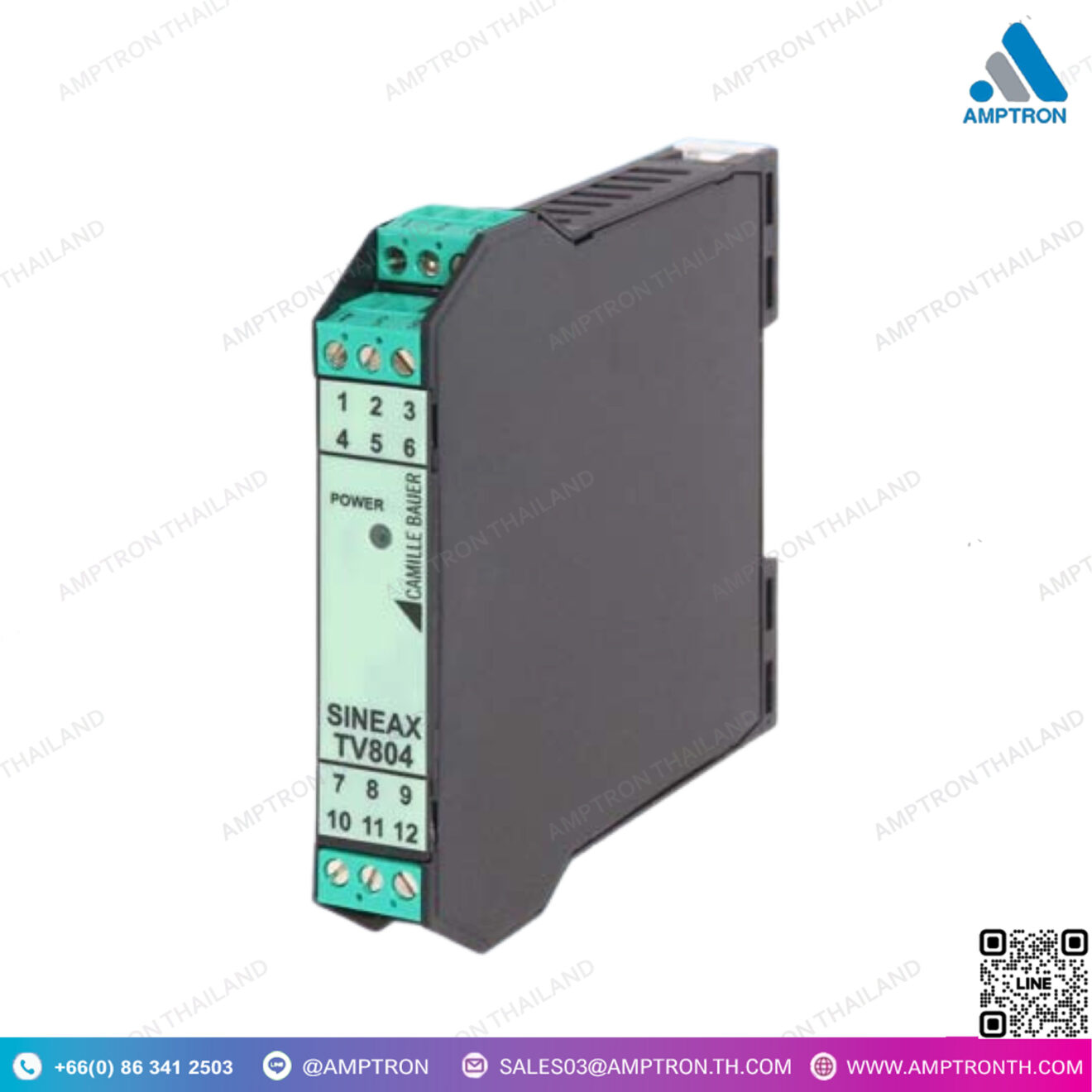 ตัวแยกกระแสไฟฟ้าDC รุ่น SINEAX TV804 DC Current Isolator