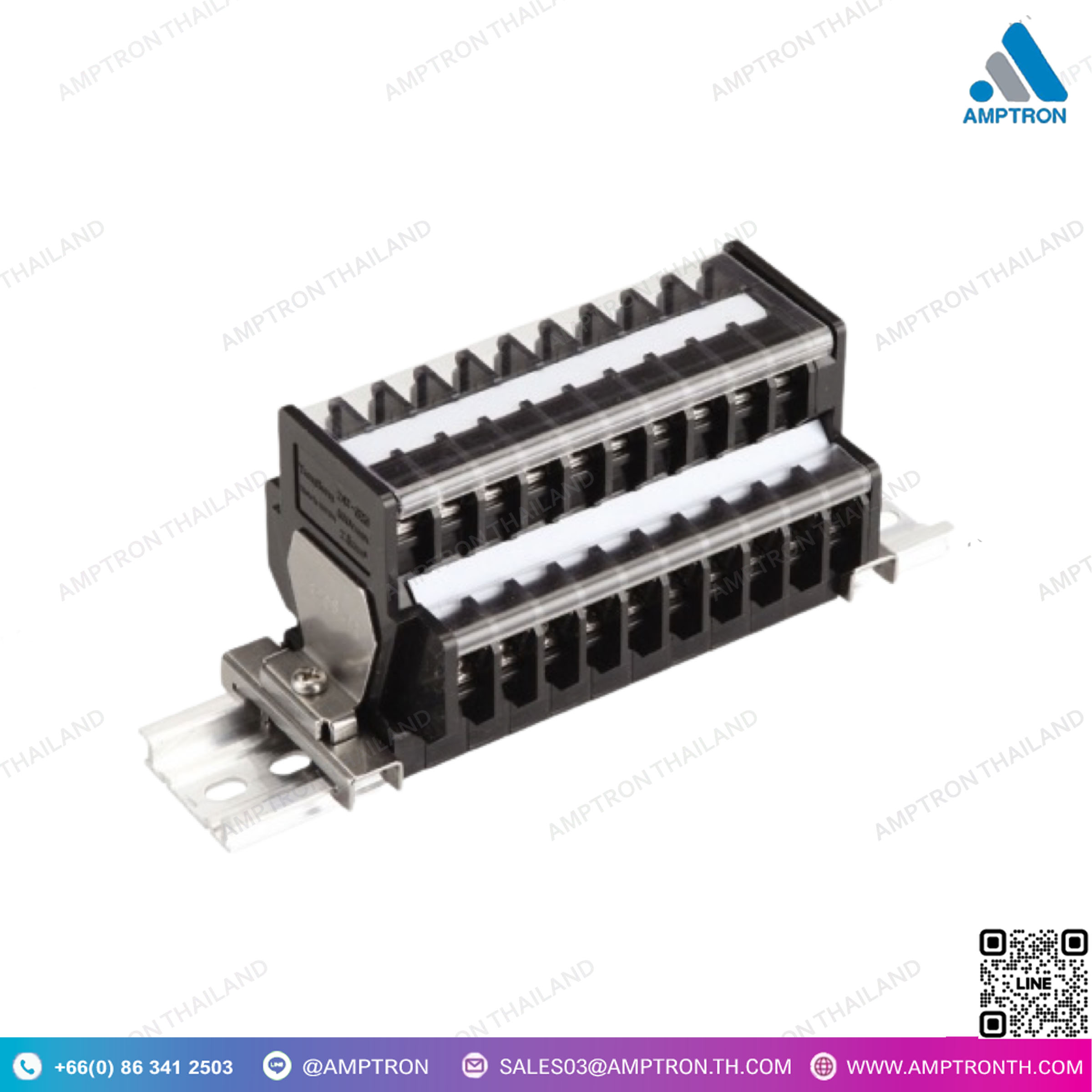 2 Layer Terminal Block YS 2AT020-01Z - Amptron Instrument Thailand