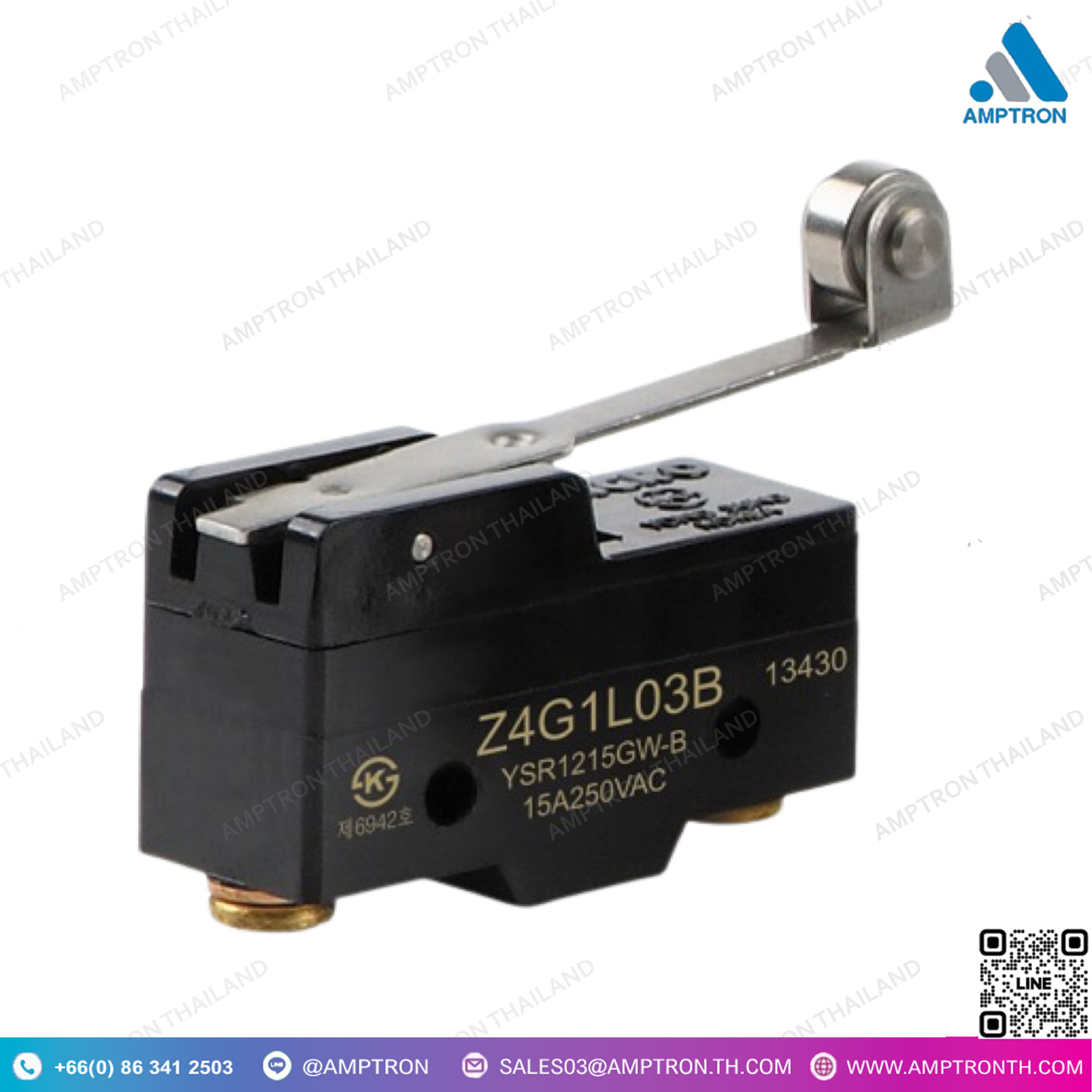 Alternating Current Micro Switch (Z Type) - Amptron Instrument Thailand