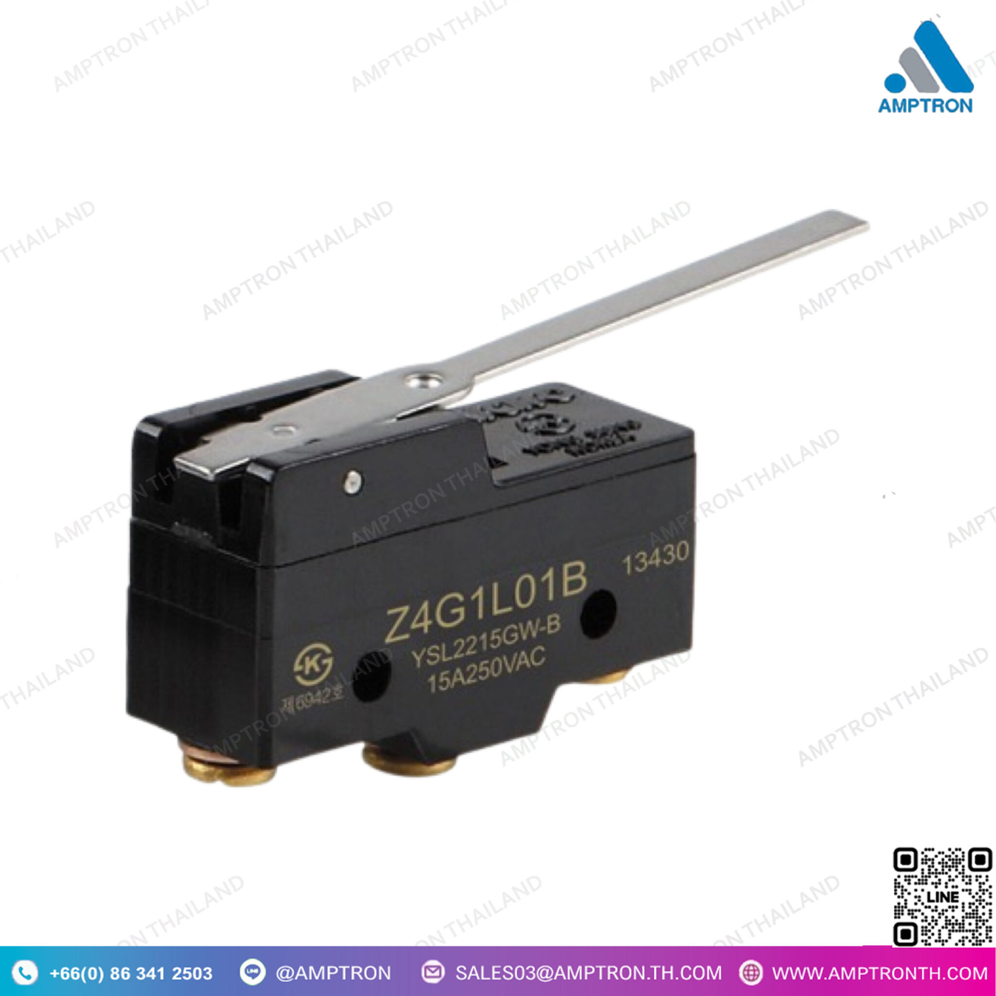 Alternating Current Micro Switch (Z Type) - Amptron Instrument Thailand