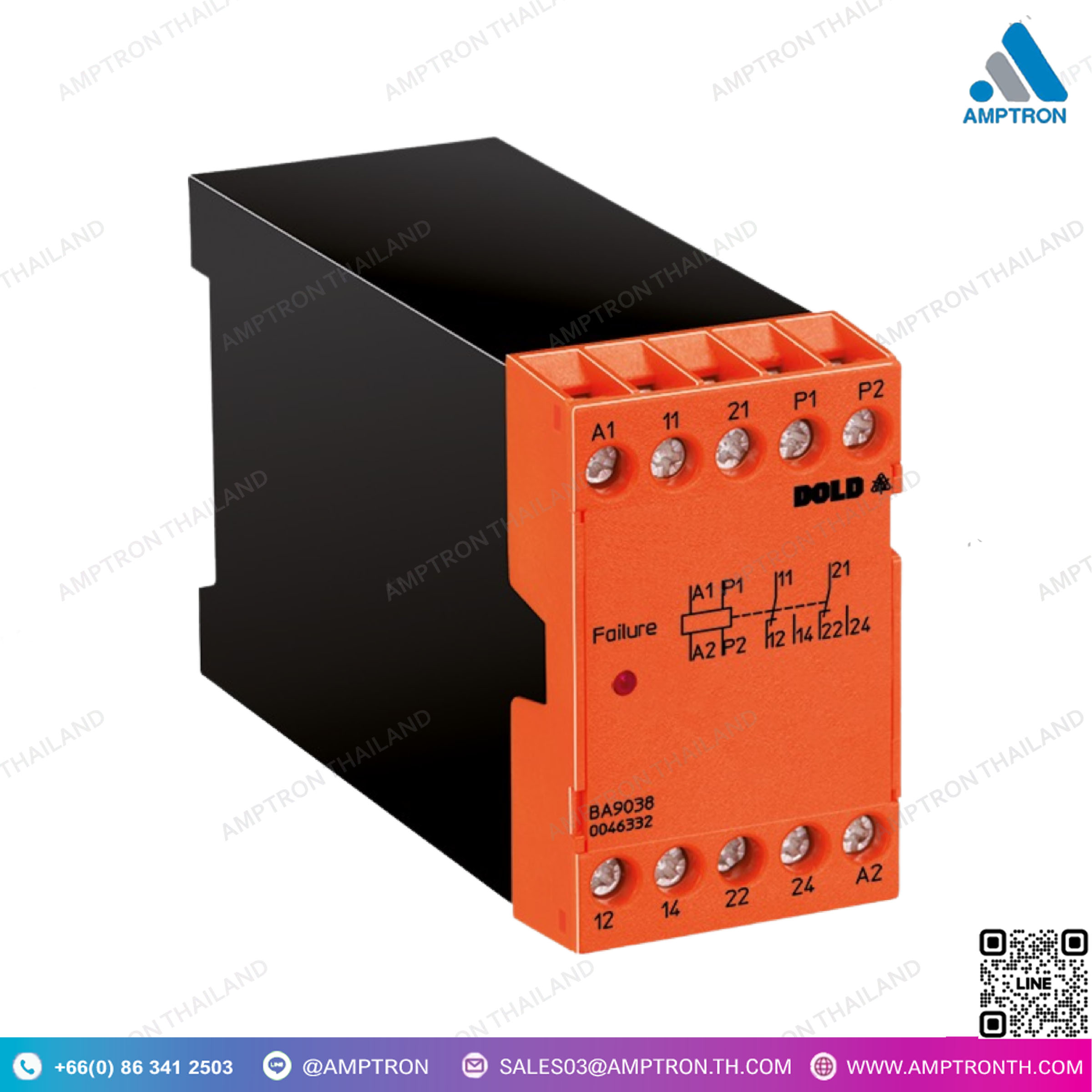 BA 9036 VARIMETER Voltage Relay - Amptron Instrument Thailand