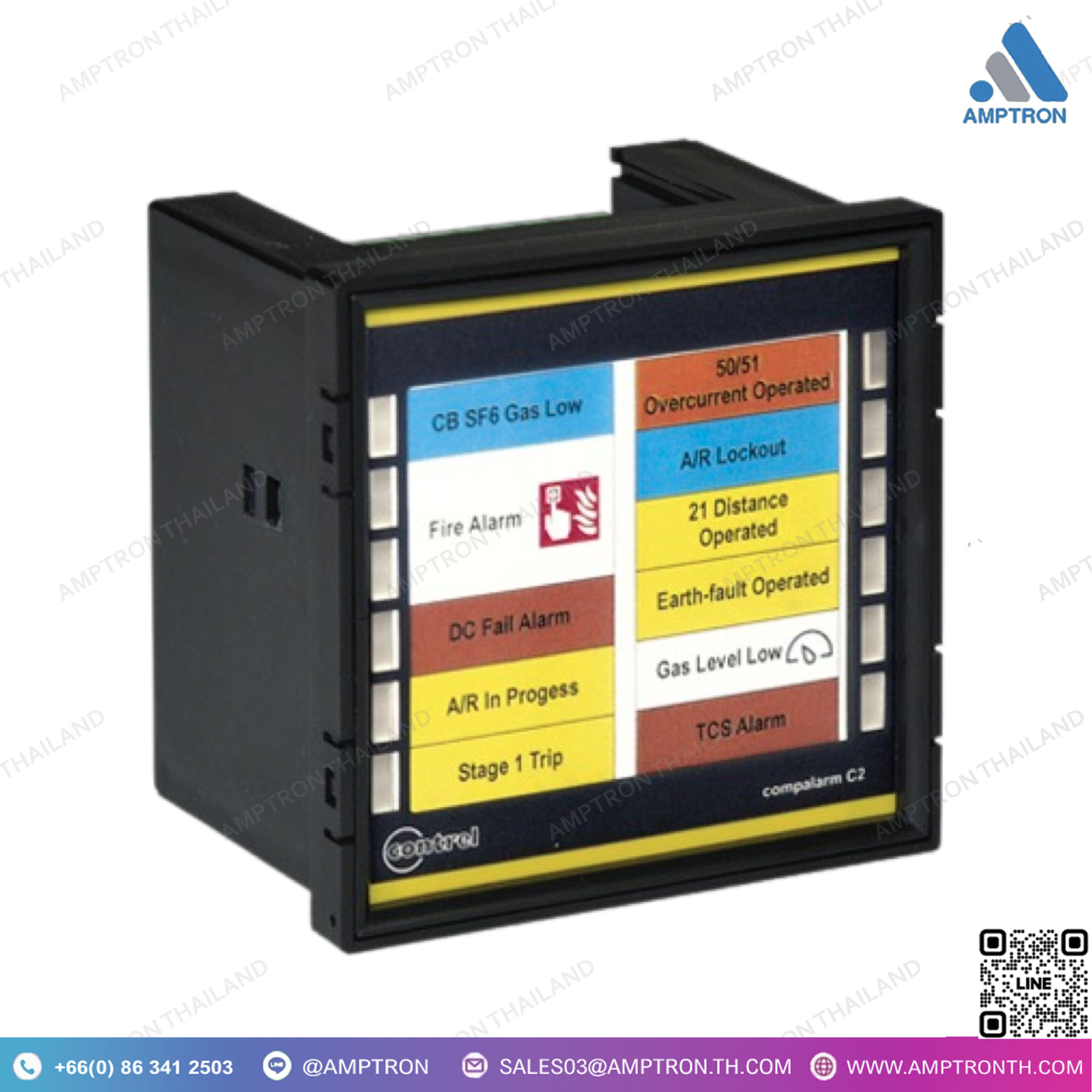 ระบบเตือนภัย Fault Annunciator COMPALARM AP C2/sq