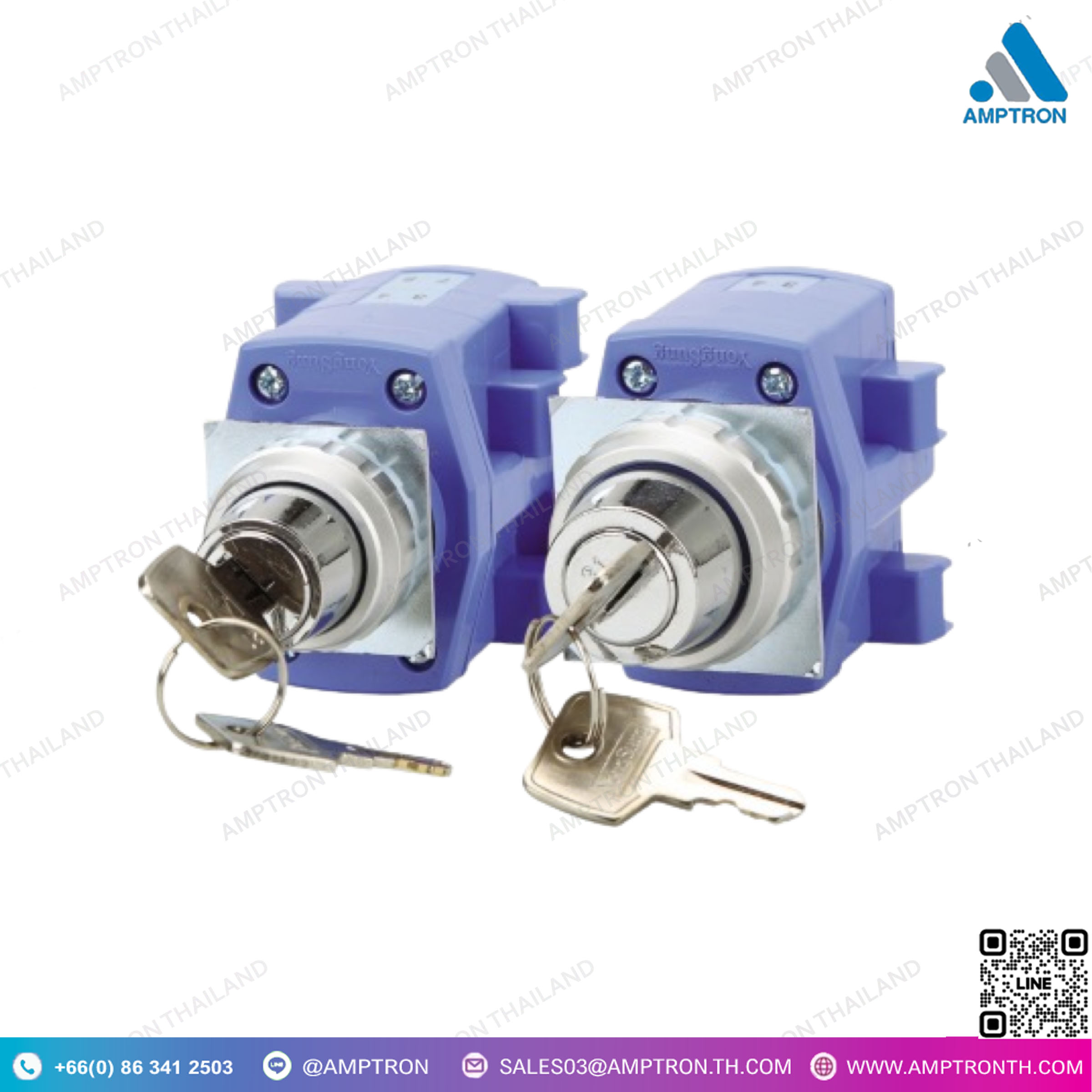 แคมซีเลคเตอร์สวิทส์ Cam Switch DN Type (Key Type) - Amptron Instrument ...