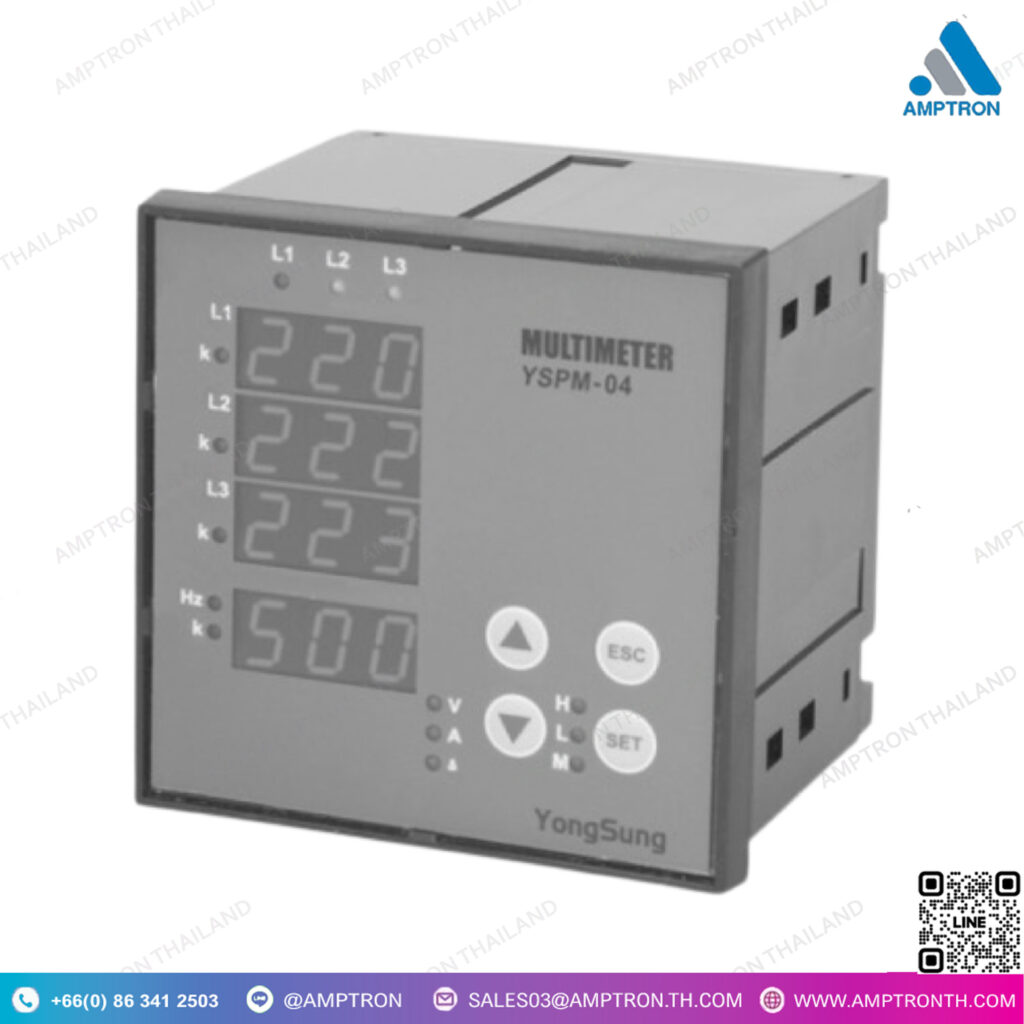 Digital Multi Meters YONGSUNG YS - Amptron Instrument Thailand