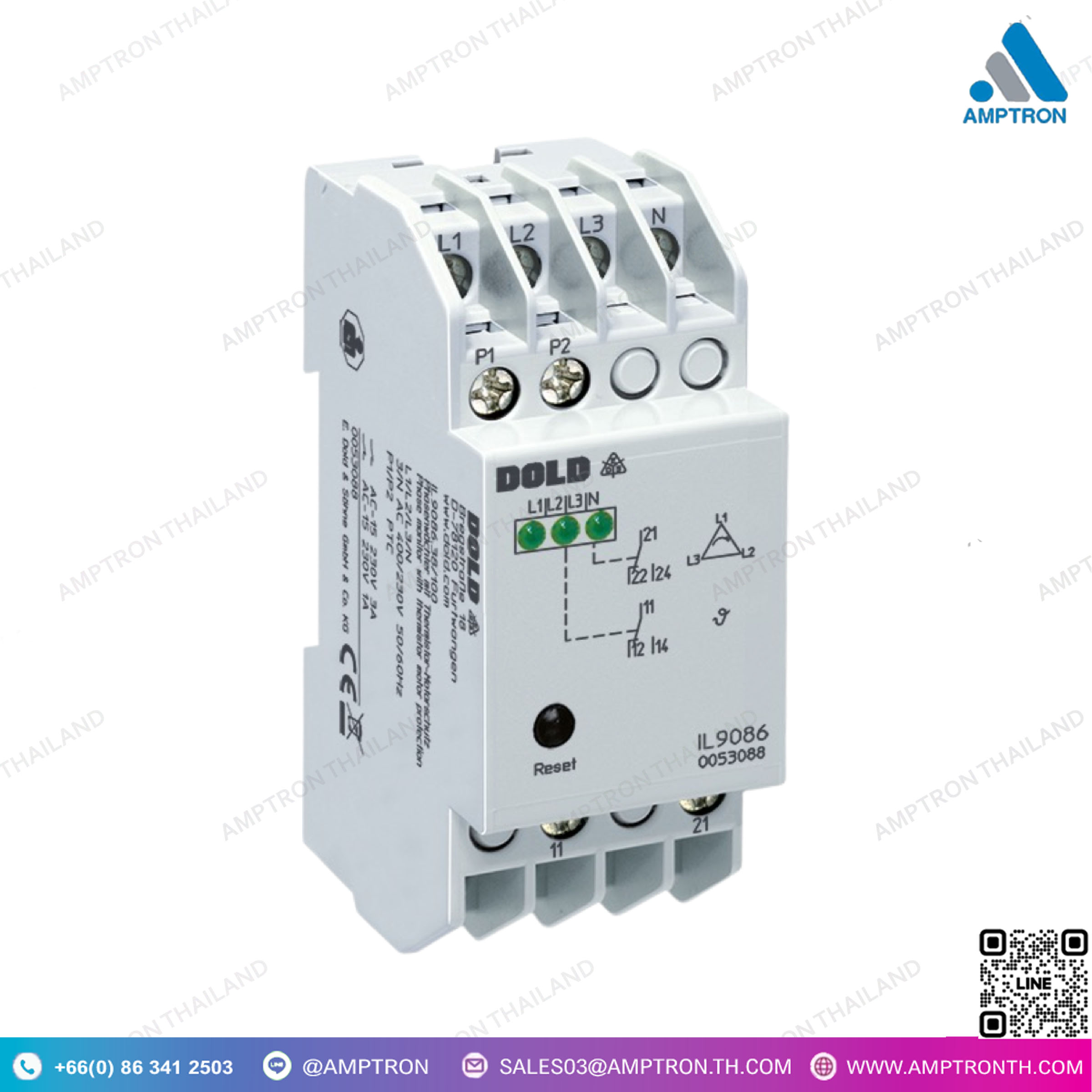Varimeter PRO Phase Monitor with Thermistor IL 9086