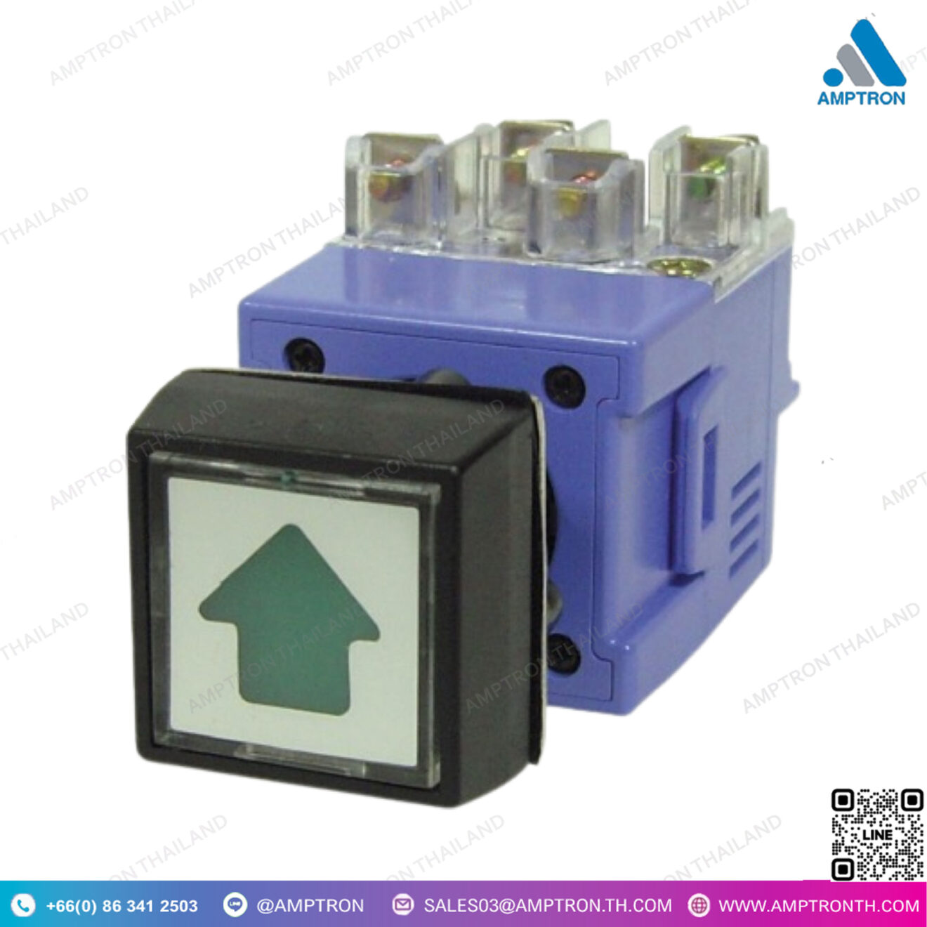 Illuminated Push Button Switch (A Type) - Amptron Instrument Thailand
