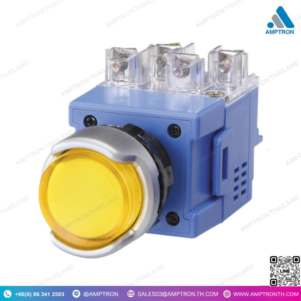 Illuminated Push Button Switch (B Type) - Amptron Instrument Thailand