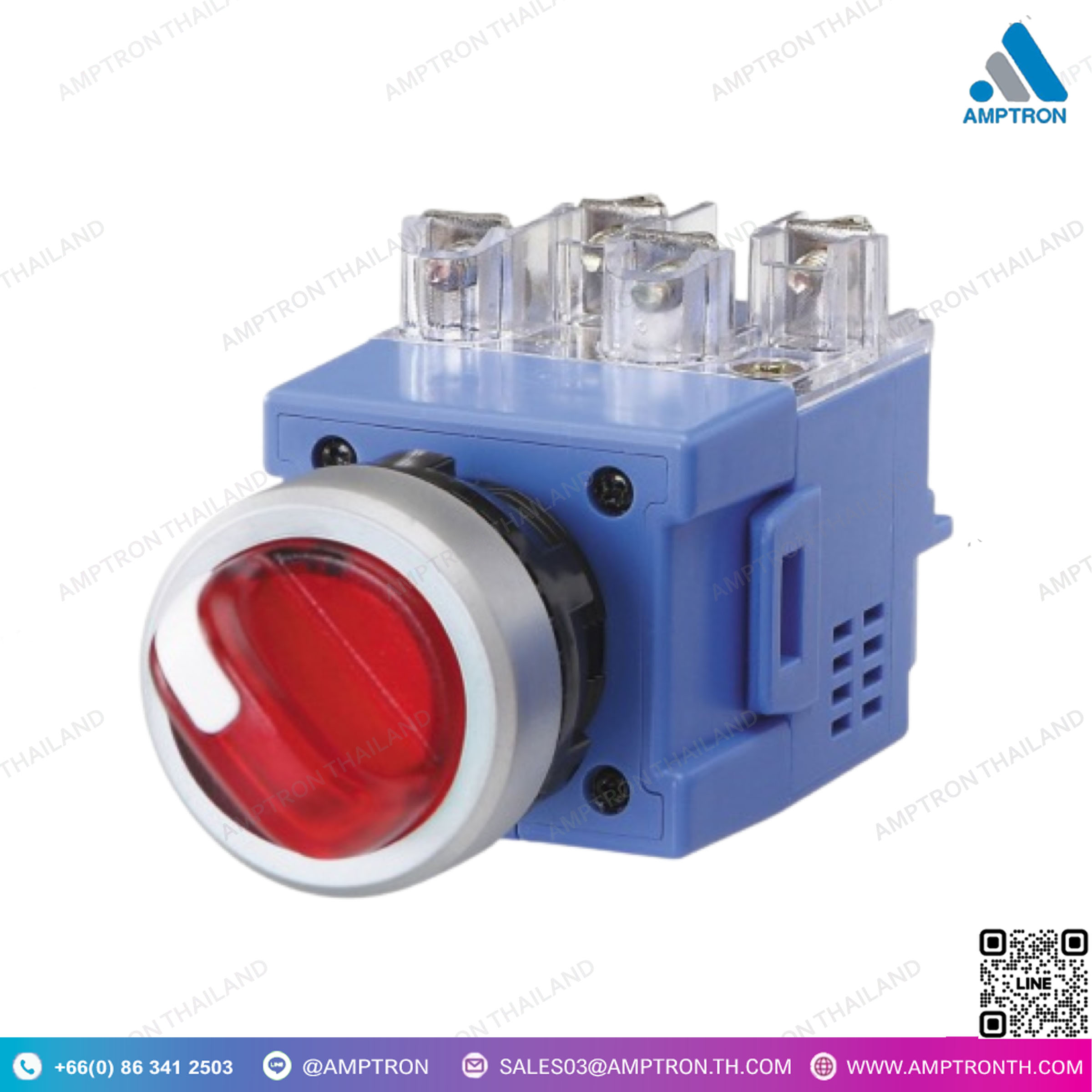 Illuminated Rotary Switch (B Type) - Amptron Instrument Thailand