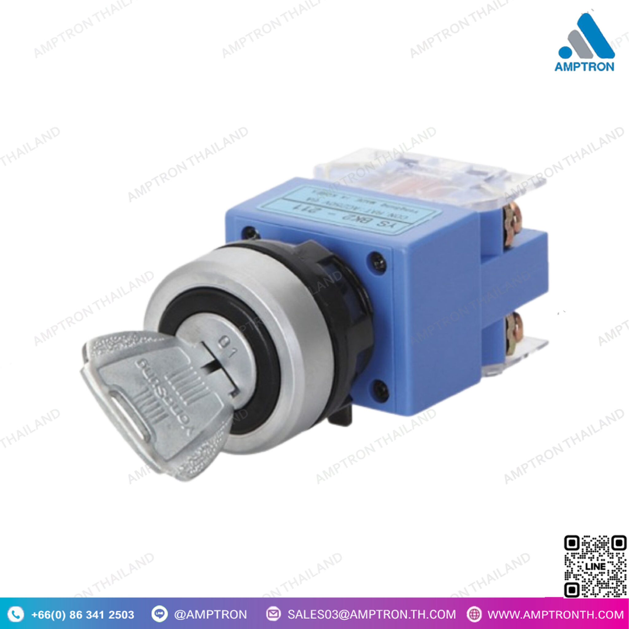 Key Switch (B Type) YS KB2-2 11 - Amptron Instrument Thailand