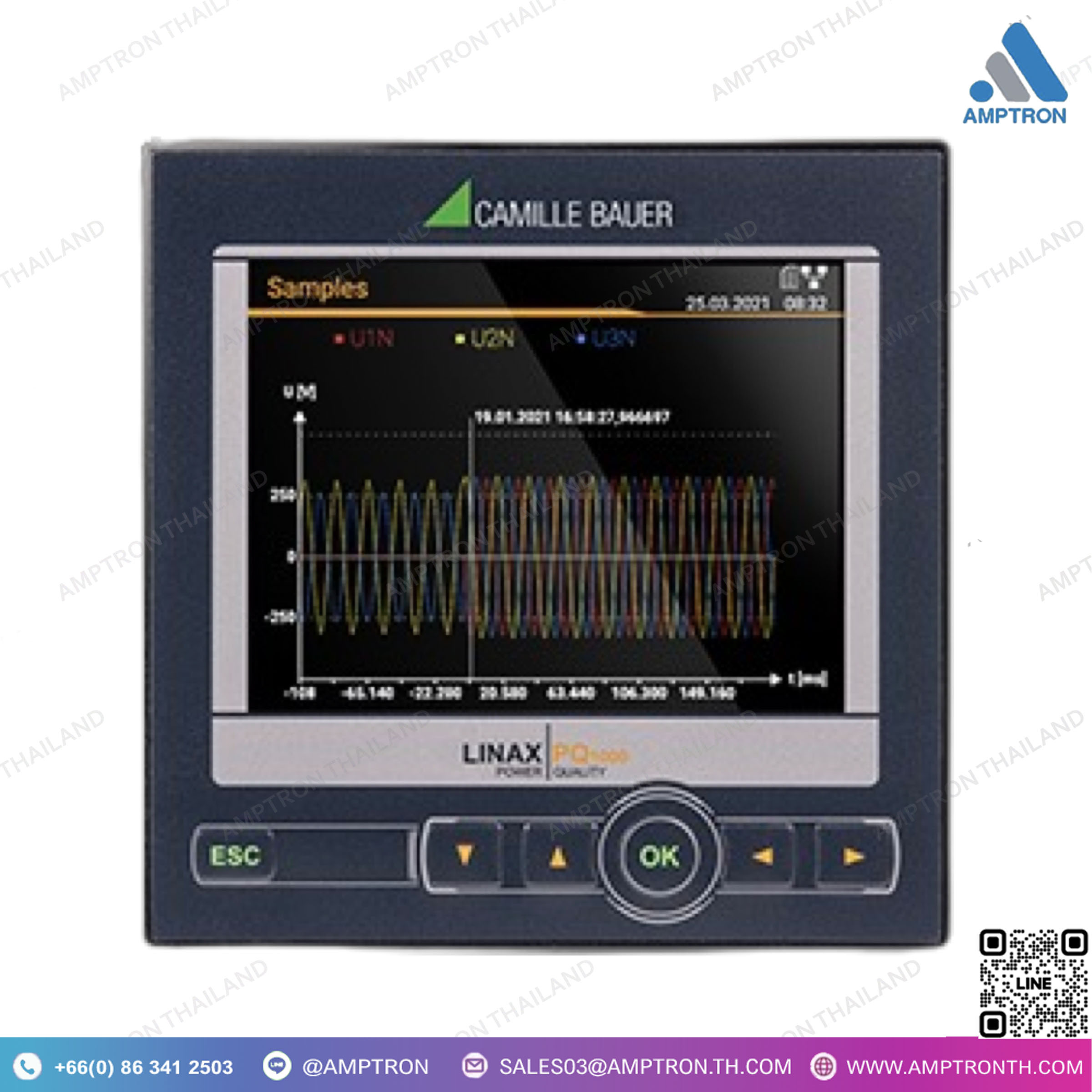 Power Quality Monitoring LINAX PQ1000 PQ3000 PQ5000 Series