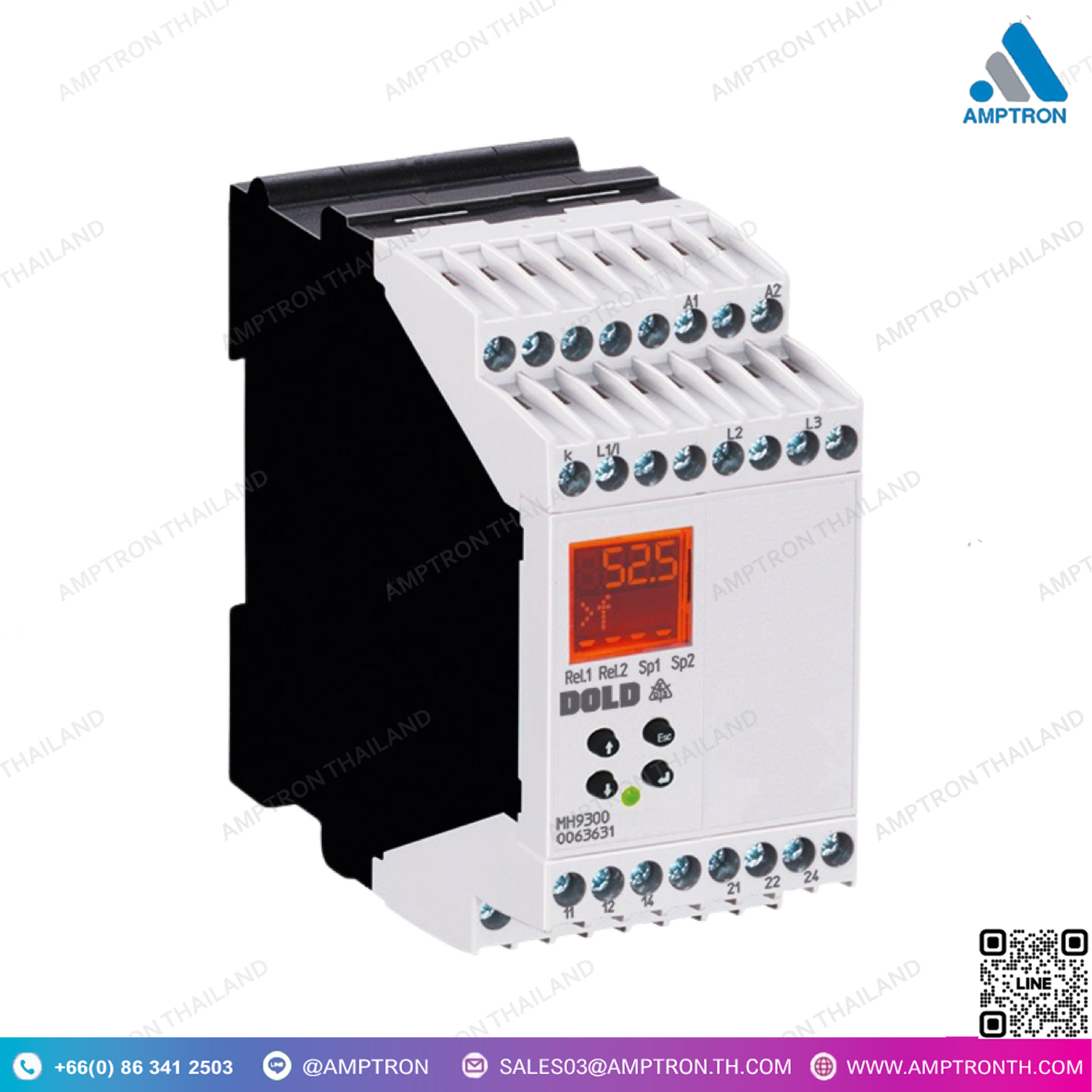 รีเลย์วัดค่าหลายฟังก์ชัน Multifunction Measuring Relay9300