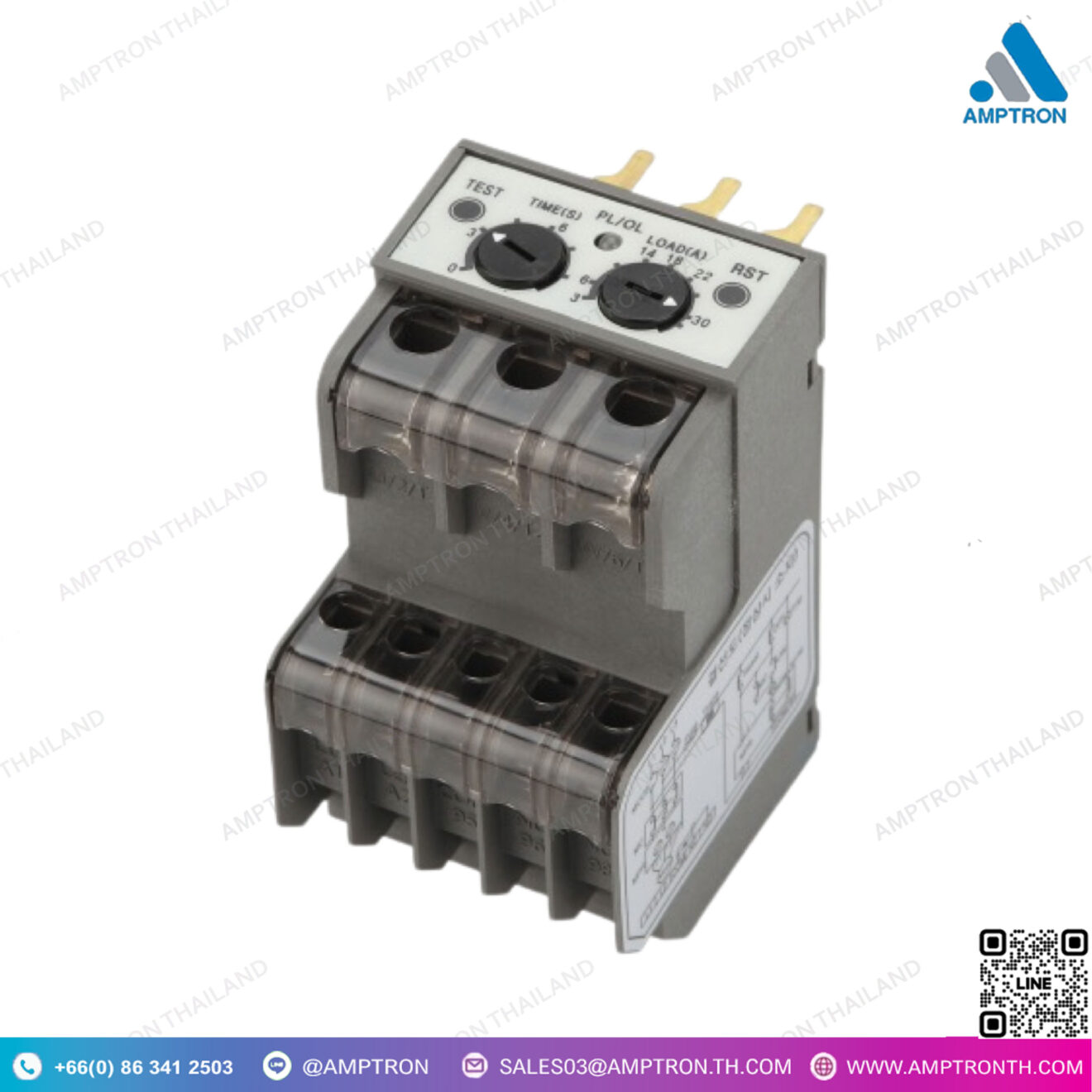 Motor Protection Relay YS MPR-P01 - Amptron Instrument Thailand