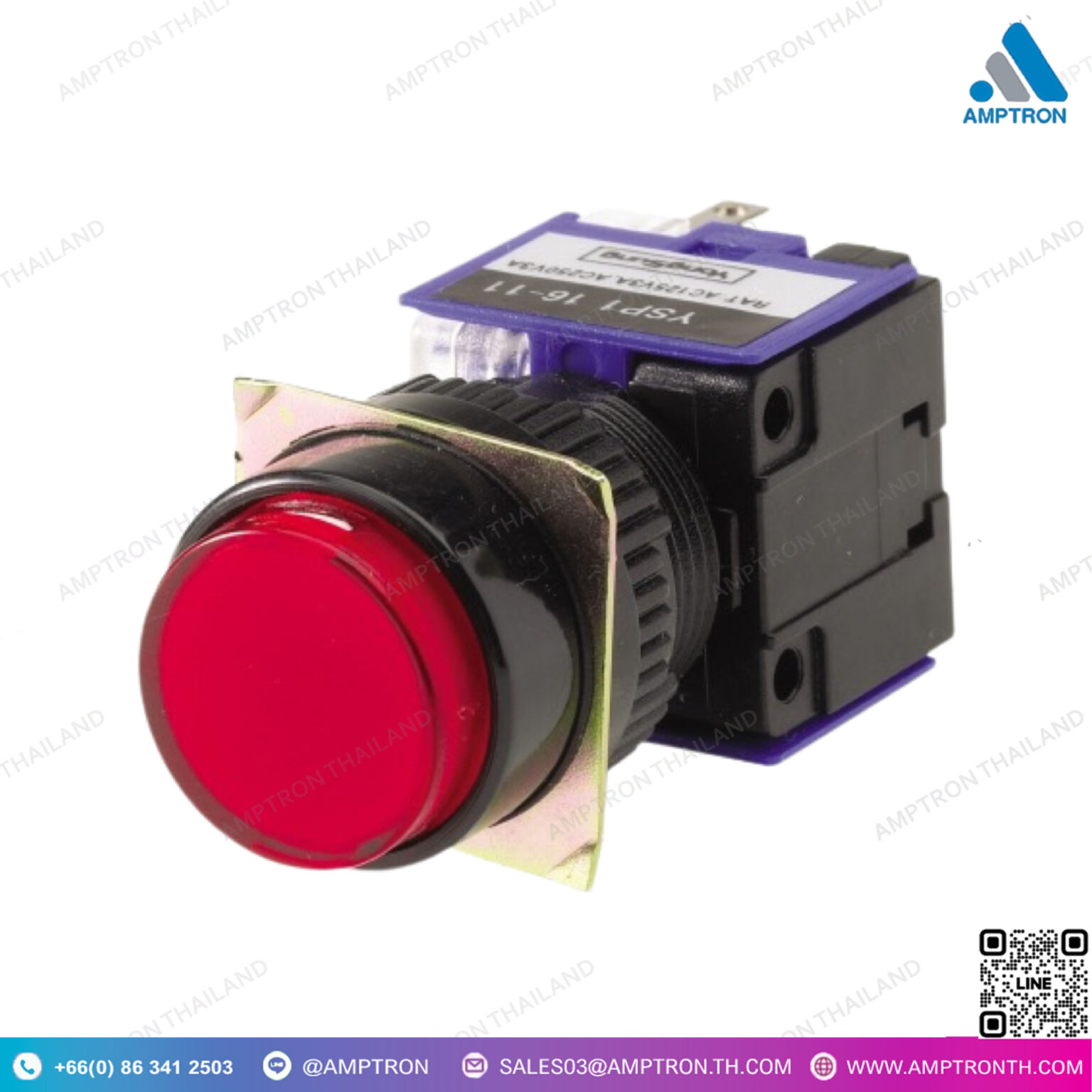 Push Button, Emergency Push Button Switch - Amptron Instrument Thailand