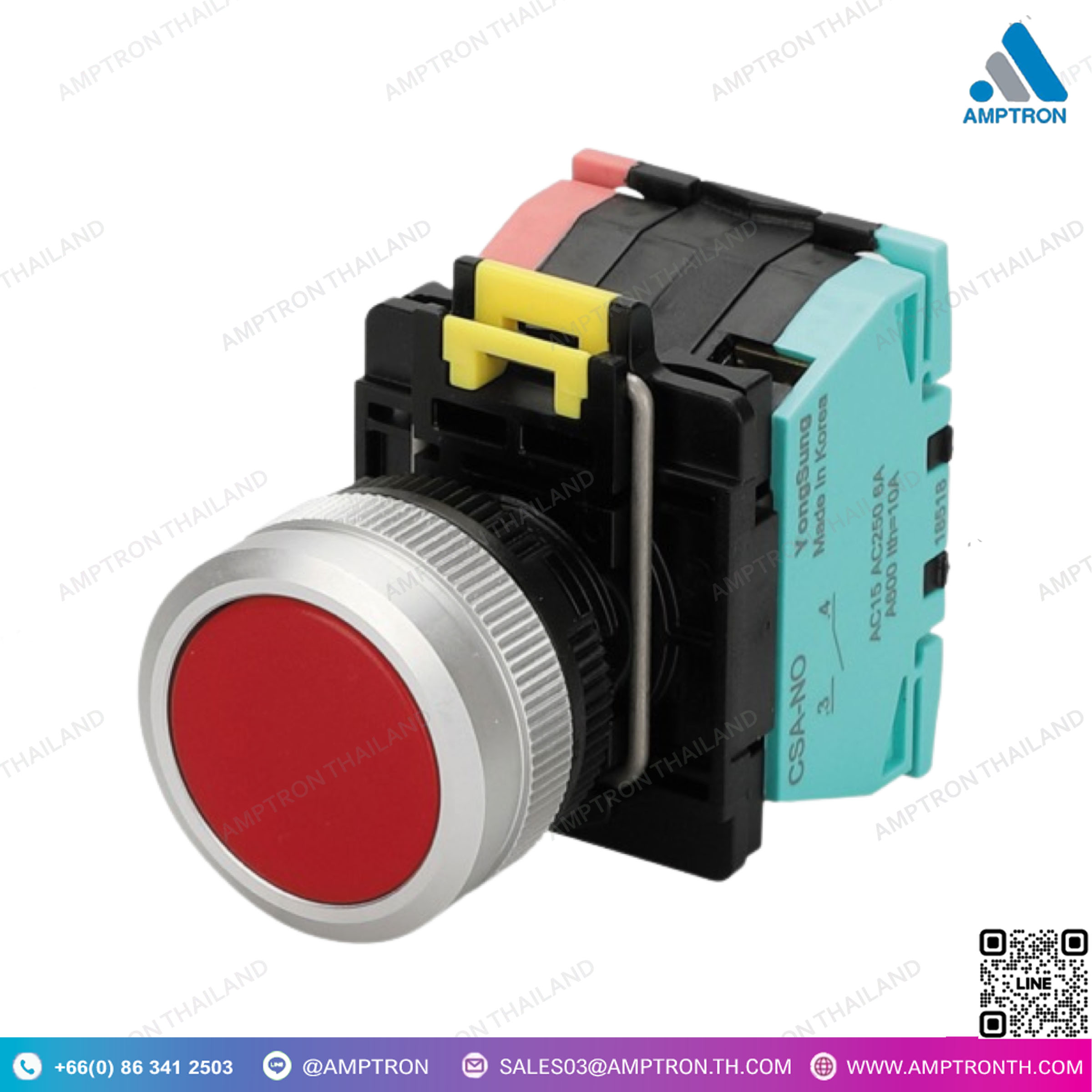Push Button Switch (Lamp Type, General Type) - Amptron Instrument Thailand