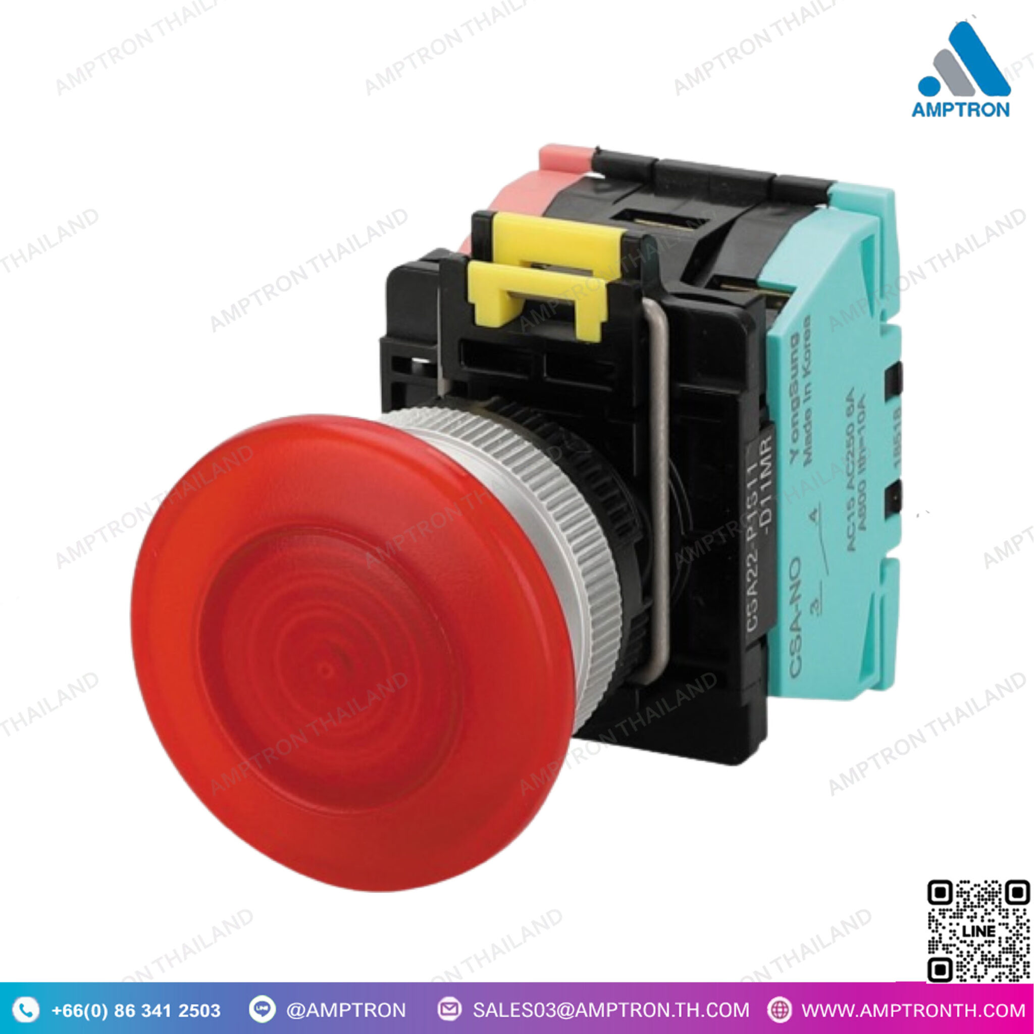 Push Button Switch (Lamp Type, General Type) - Amptron Instrument Thailand