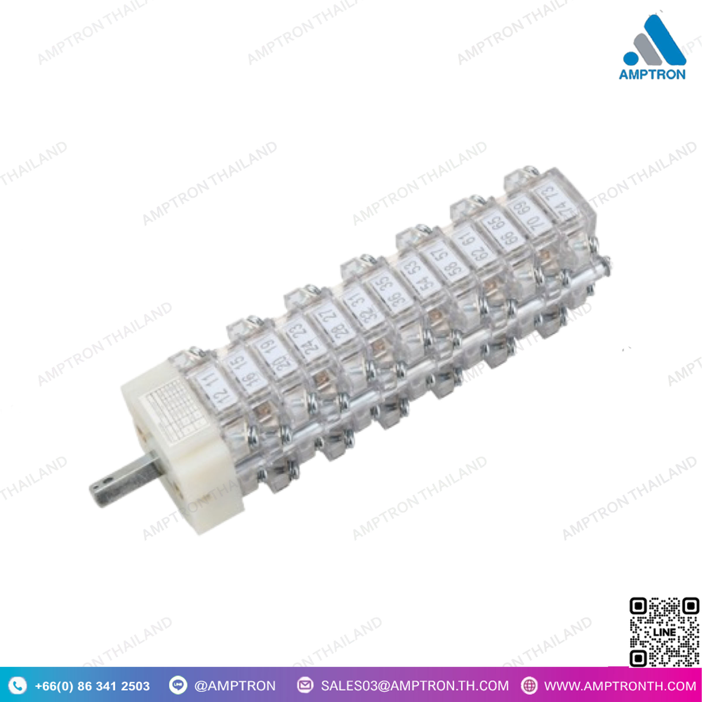 Rotary Type Auxiliary Switch (for Breaker) - Amptron Instrument Thailand