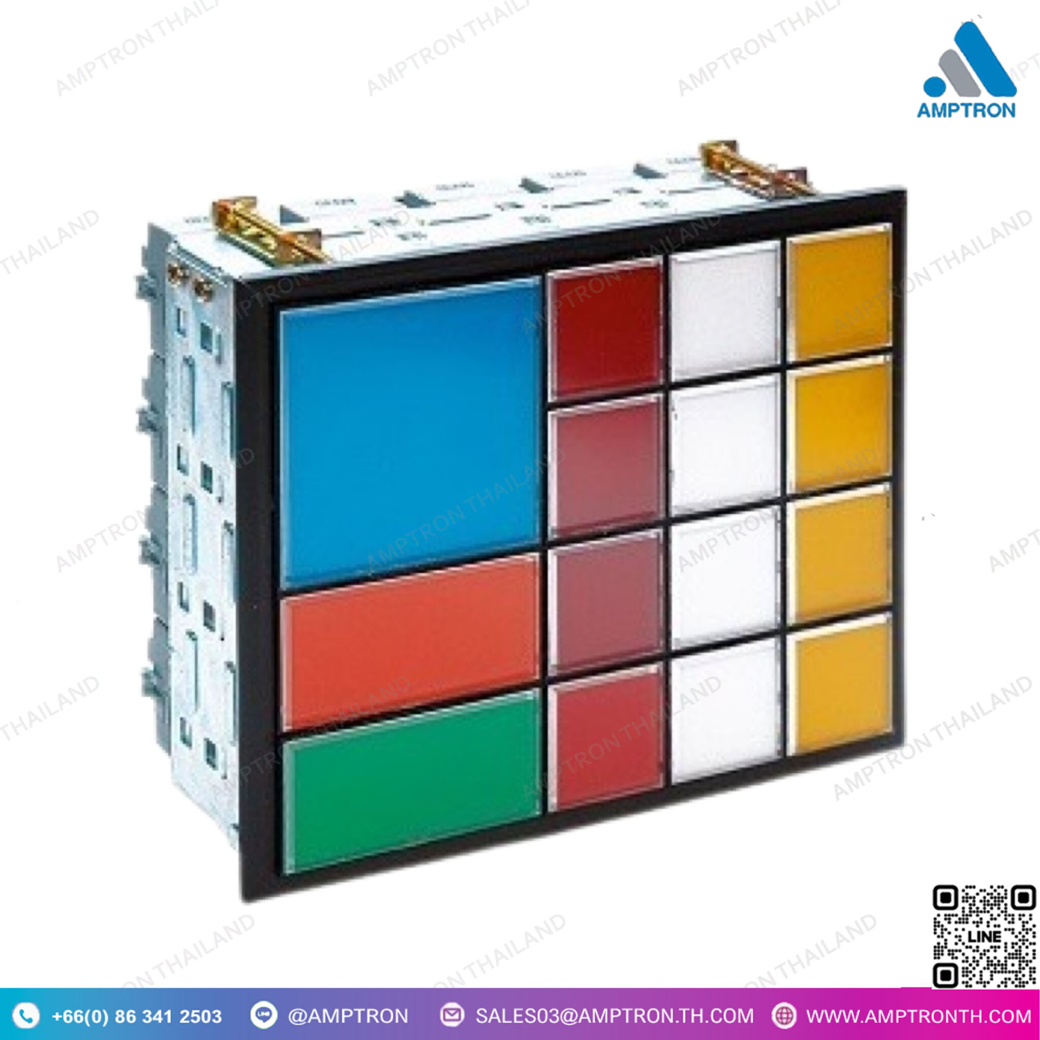 แผงสัญญาณ CONTREL SQ PANEL SIGNALING - Amptron Instrument Thailand