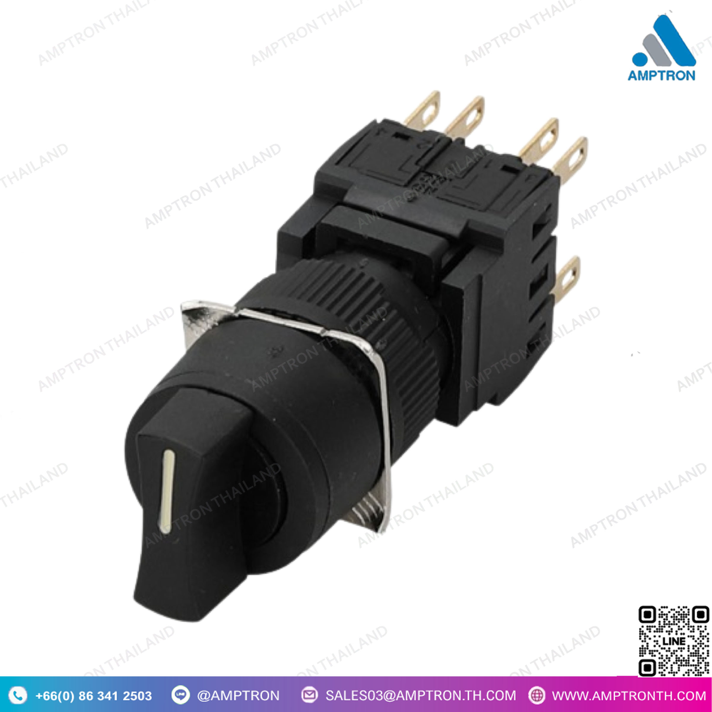 Selector Switch CSA16-S0M911-_B - Amptron Instrument Thailand