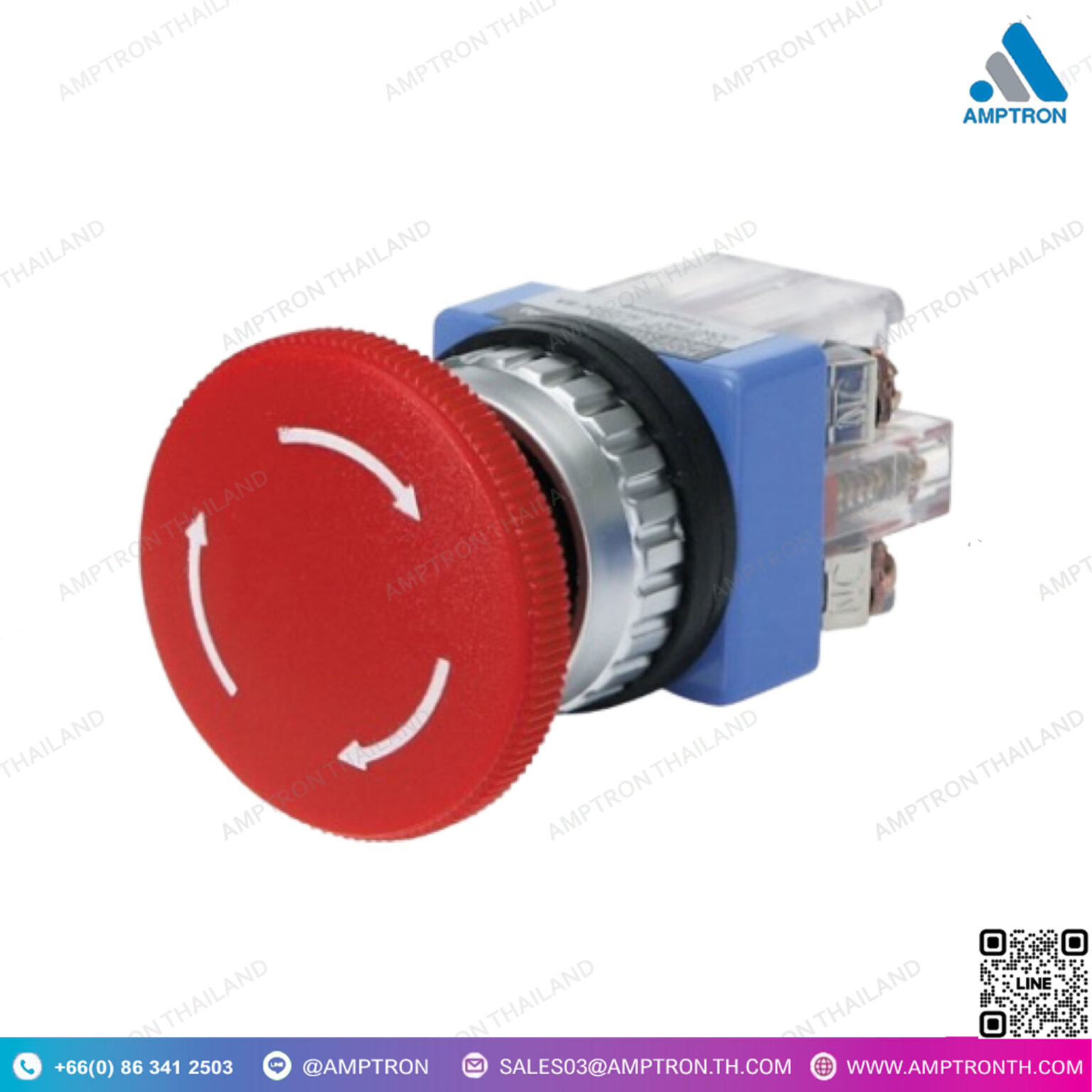 Super Emergency Push Button Switch - Amptron Instrument Thailand