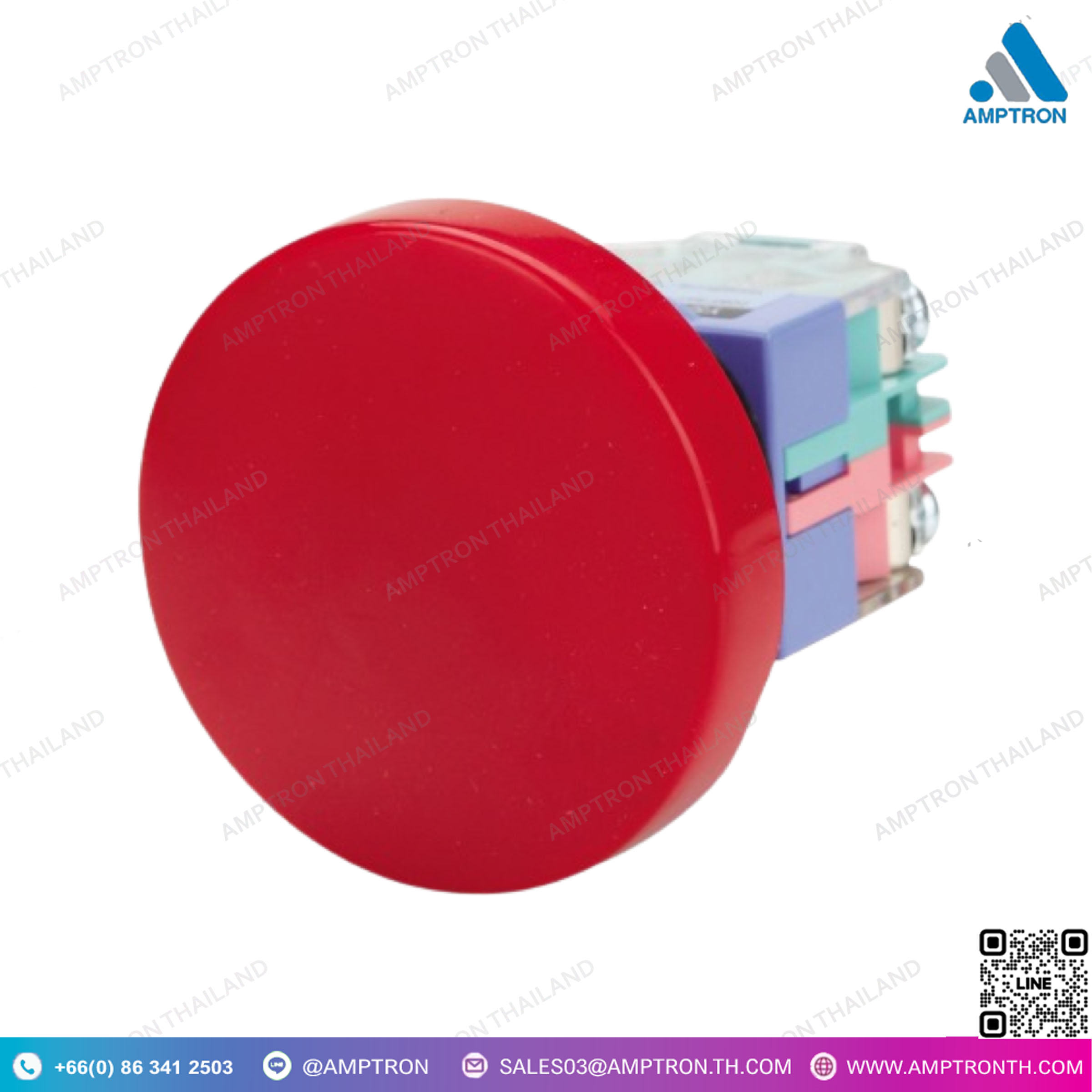 Super Emergency Push Button Switch - Amptron Instrument Thailand