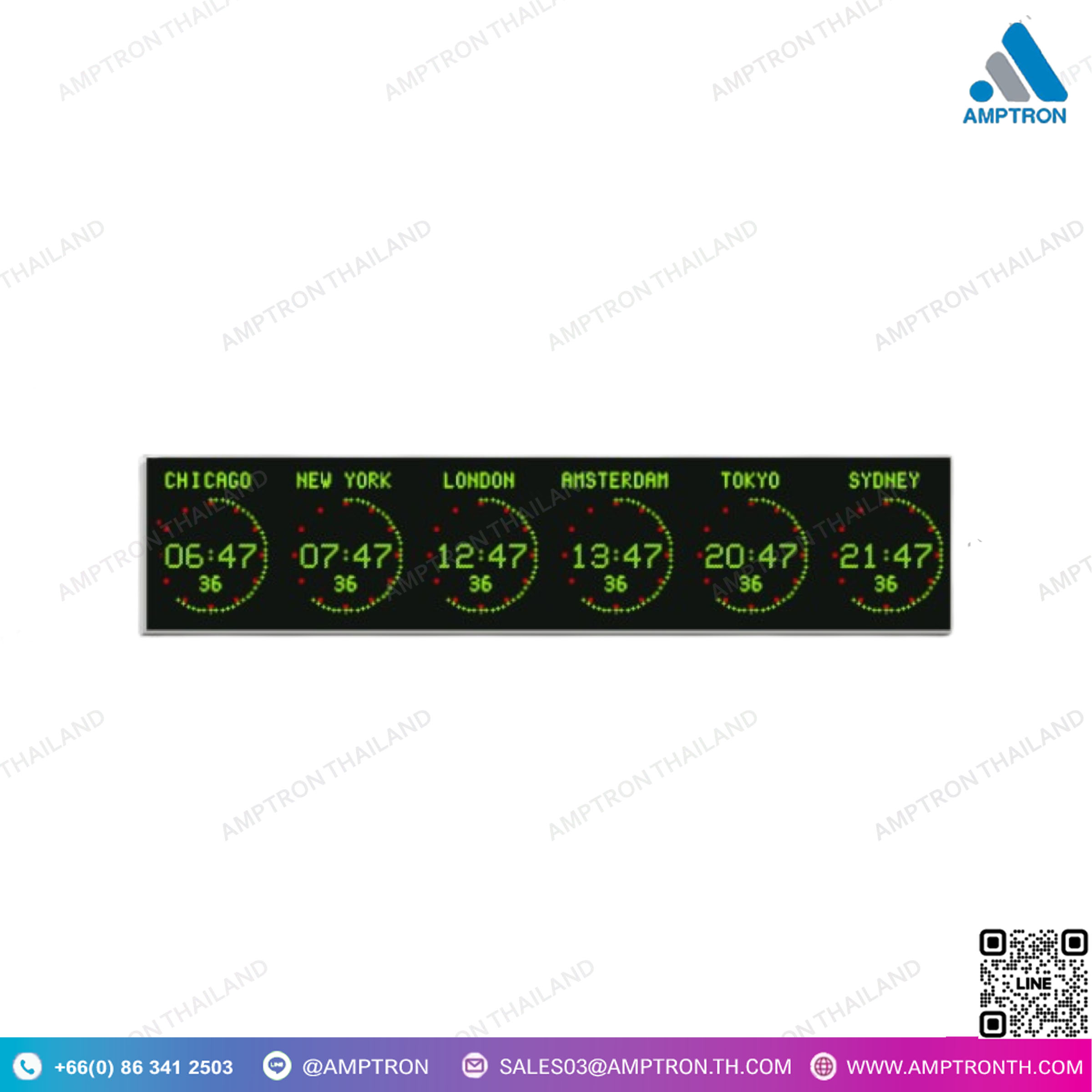 GPS Synchronize Real Time Clock Wharton 4790N.05