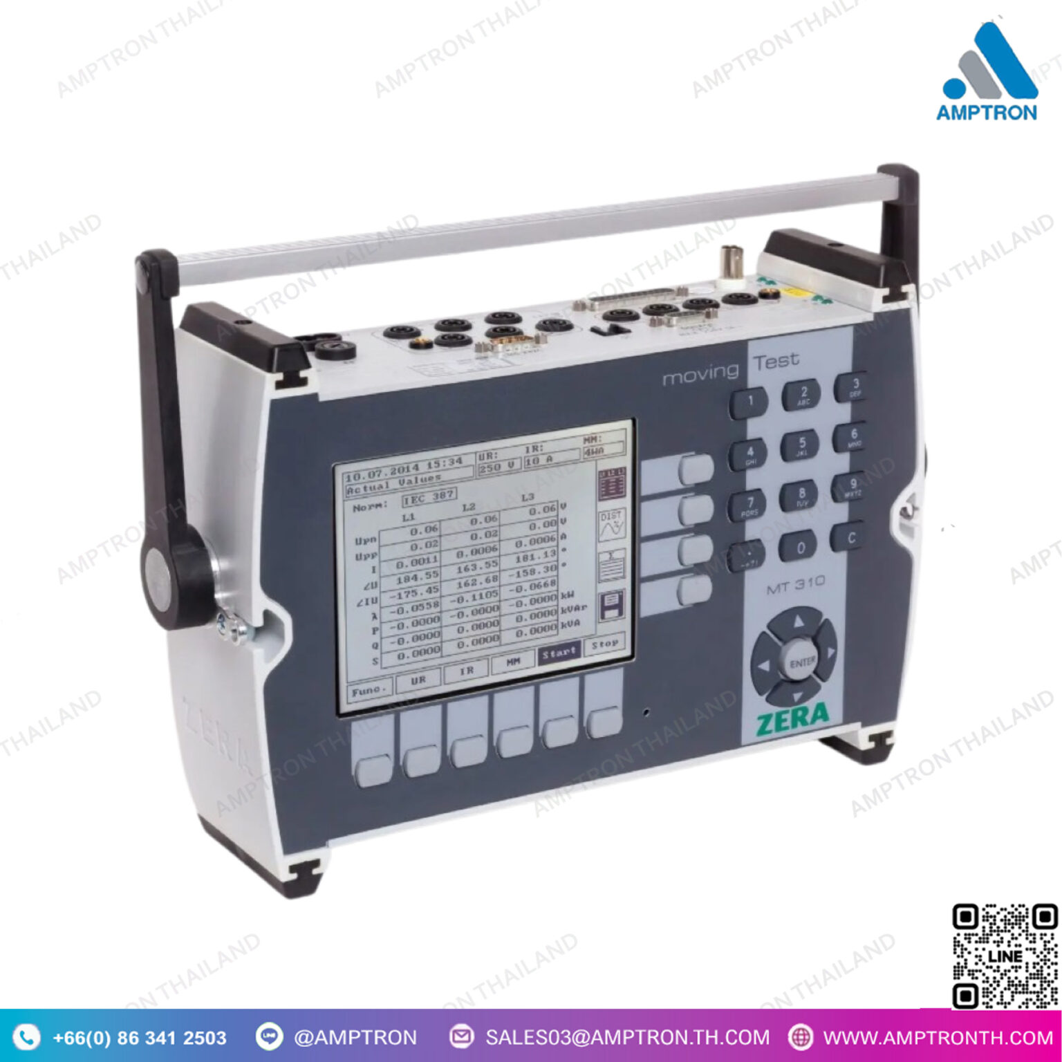 มาตรวัดอ้างอิง MT310 Portable Reference Meter - Amptron Instrument Thailand